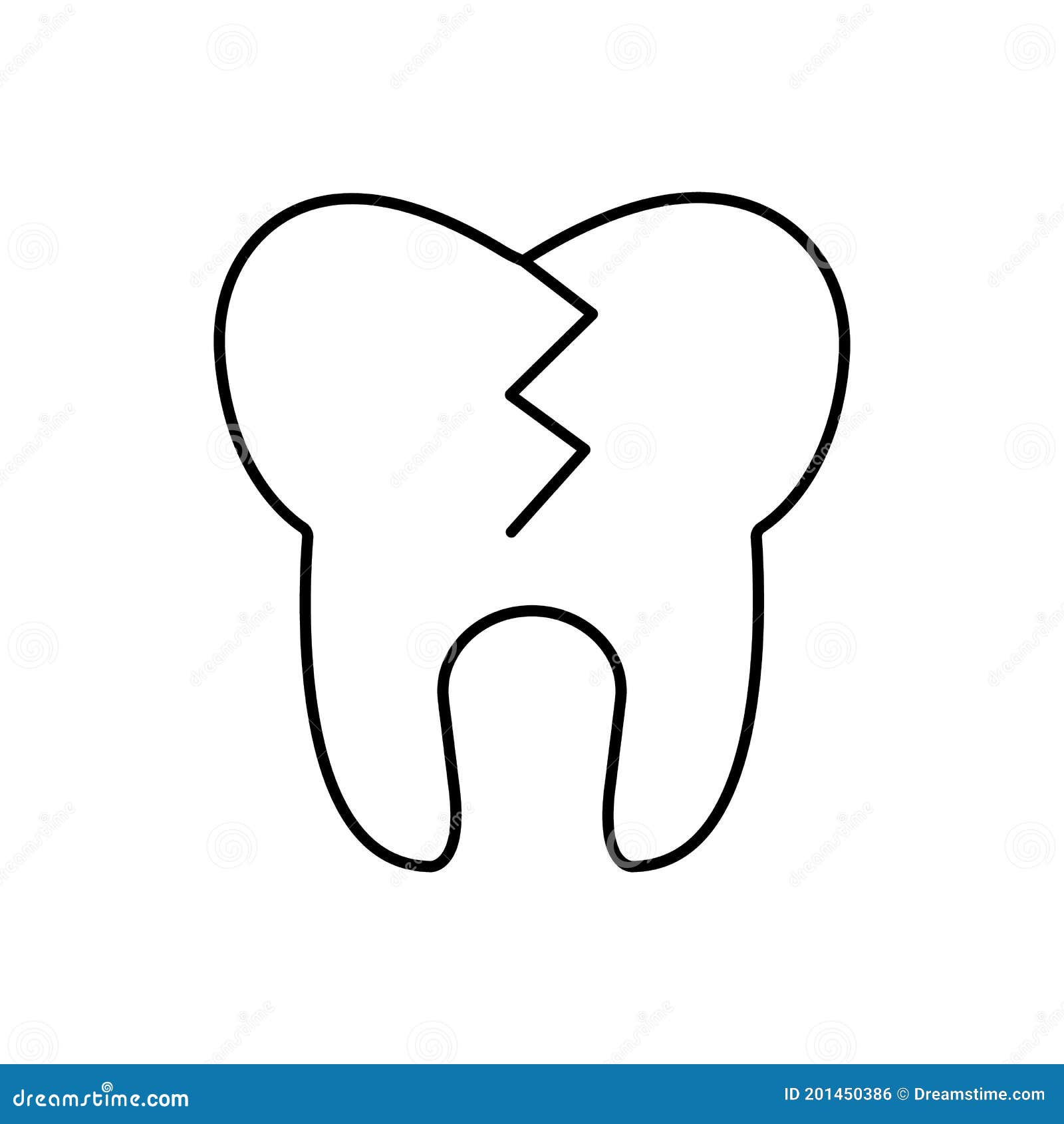 Bad Tooth Icon Element of Dentistry Icon for Mobile Concept and Web ...