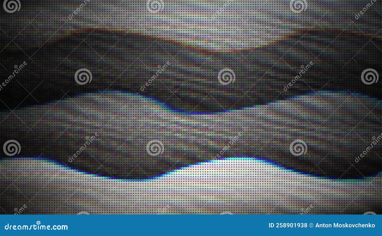 Bad Tv Wave Glitch Dynamic Cyberpunk Bad Tv Effect, Noisy Psychedelic ...