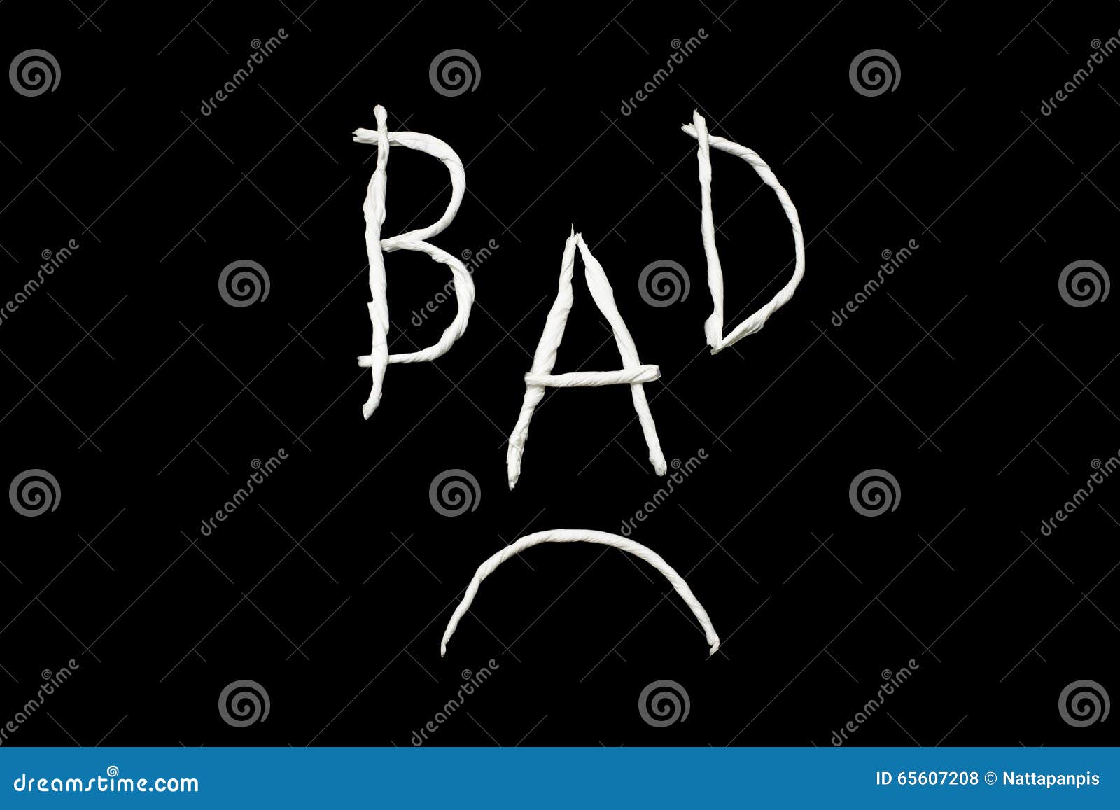 Bad stock photo. Image of studio, crushed, black, object - 65607208