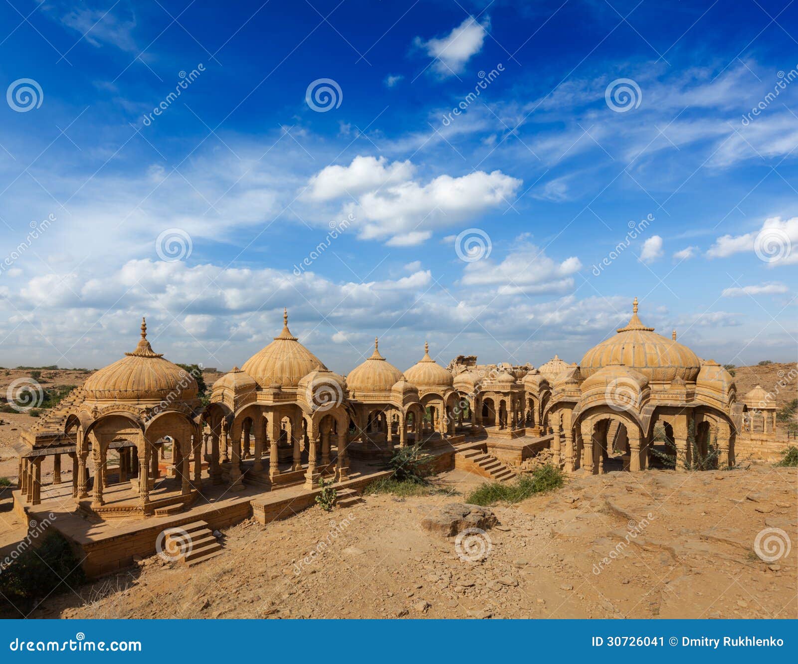 Bada Bagh, Jaisalmer, Rajasthan, India Stock Image - Image of outdoors ...