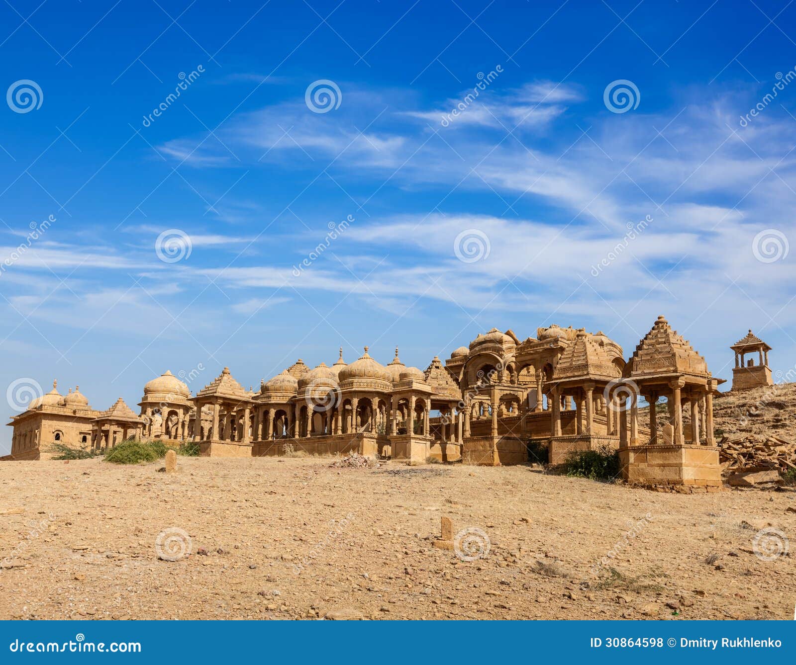 Bada Bagh, Jaisalmer, Rajasthan, India Stock Photo - Image of heritage ...