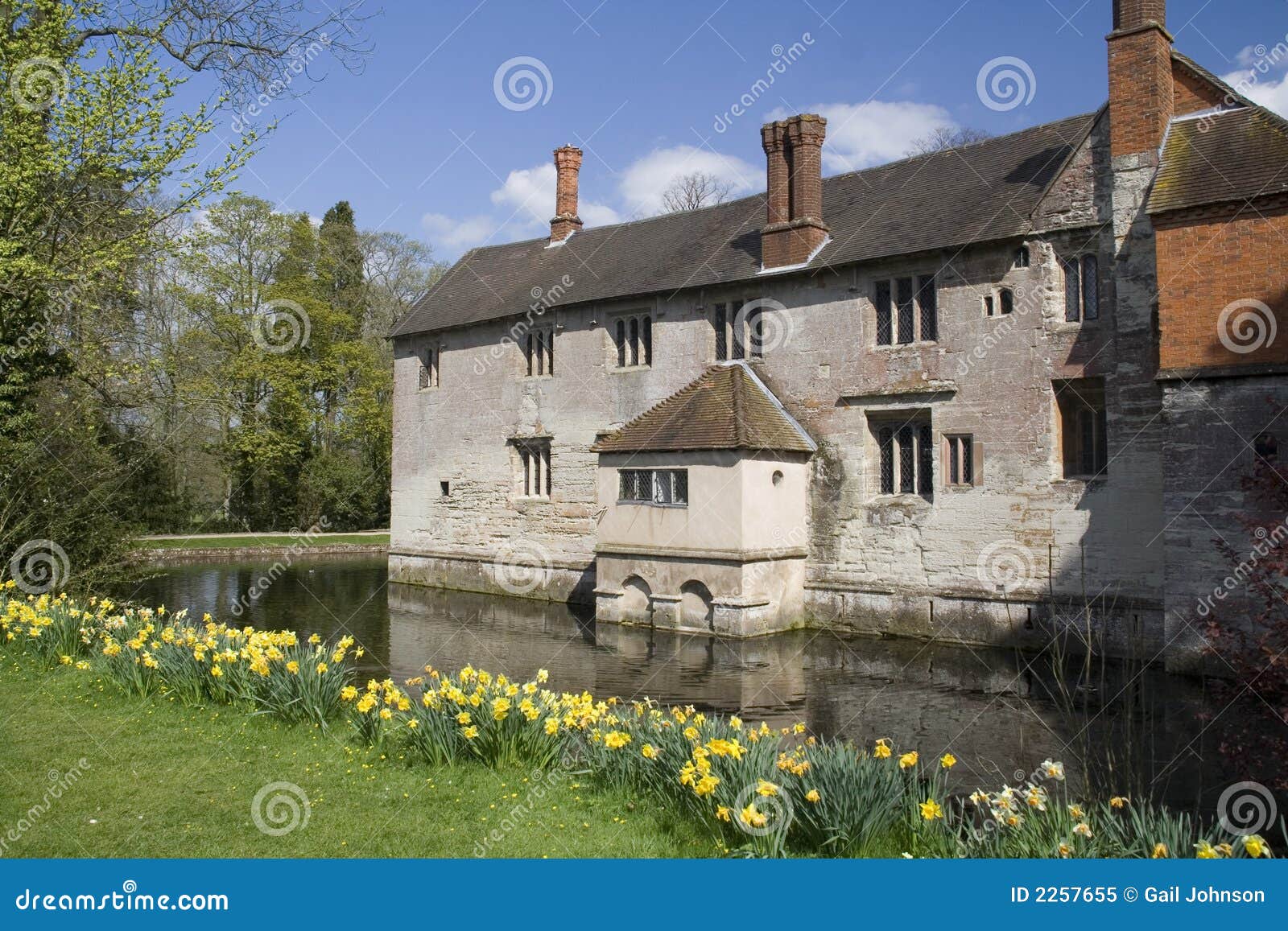 Baddesley Clinton house editorial image. Image of ferrers - 2257655