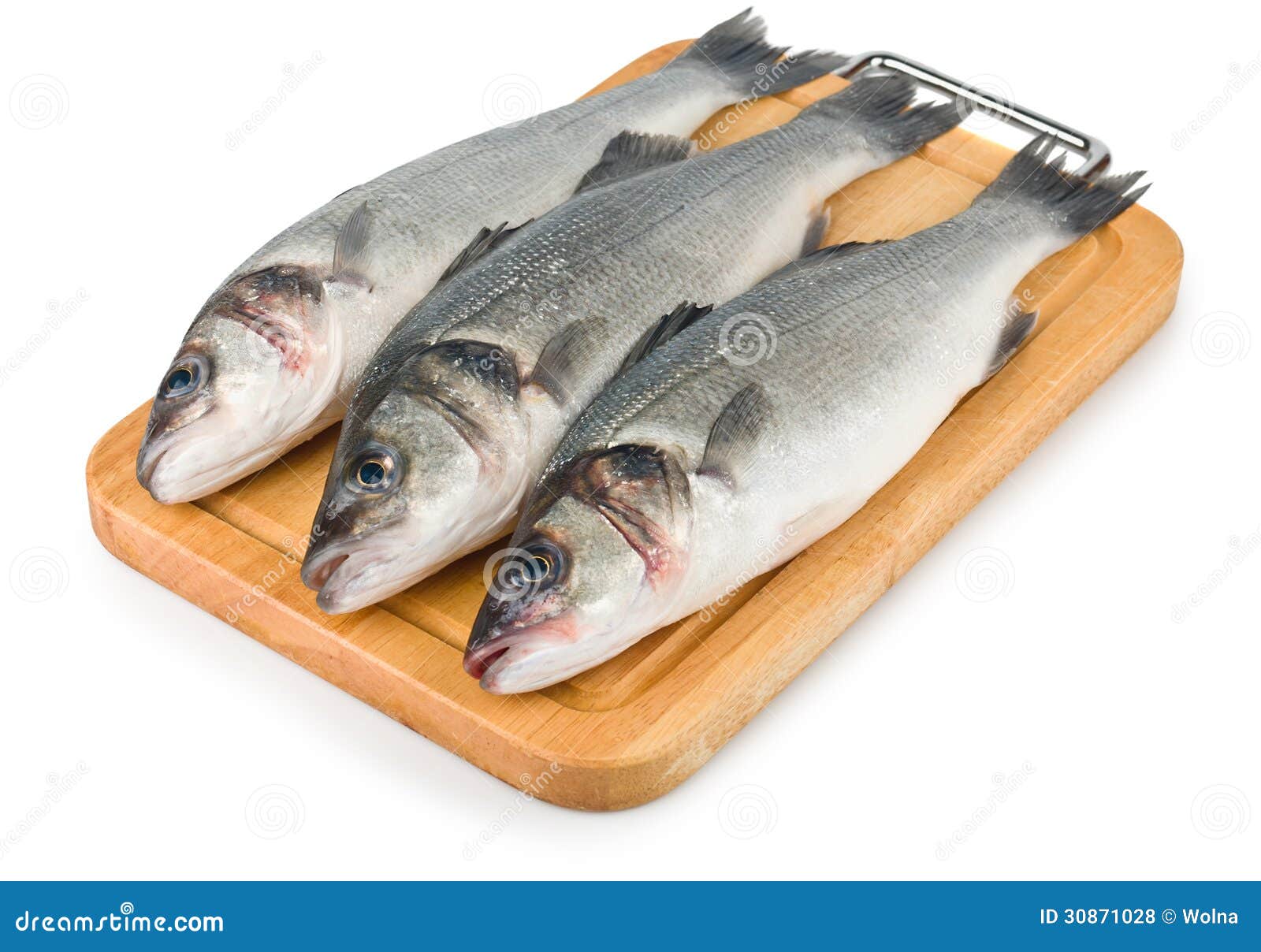 Badejo Fresco No Fundo Branco Foto de Stock - Imagem de pesca, comer ...