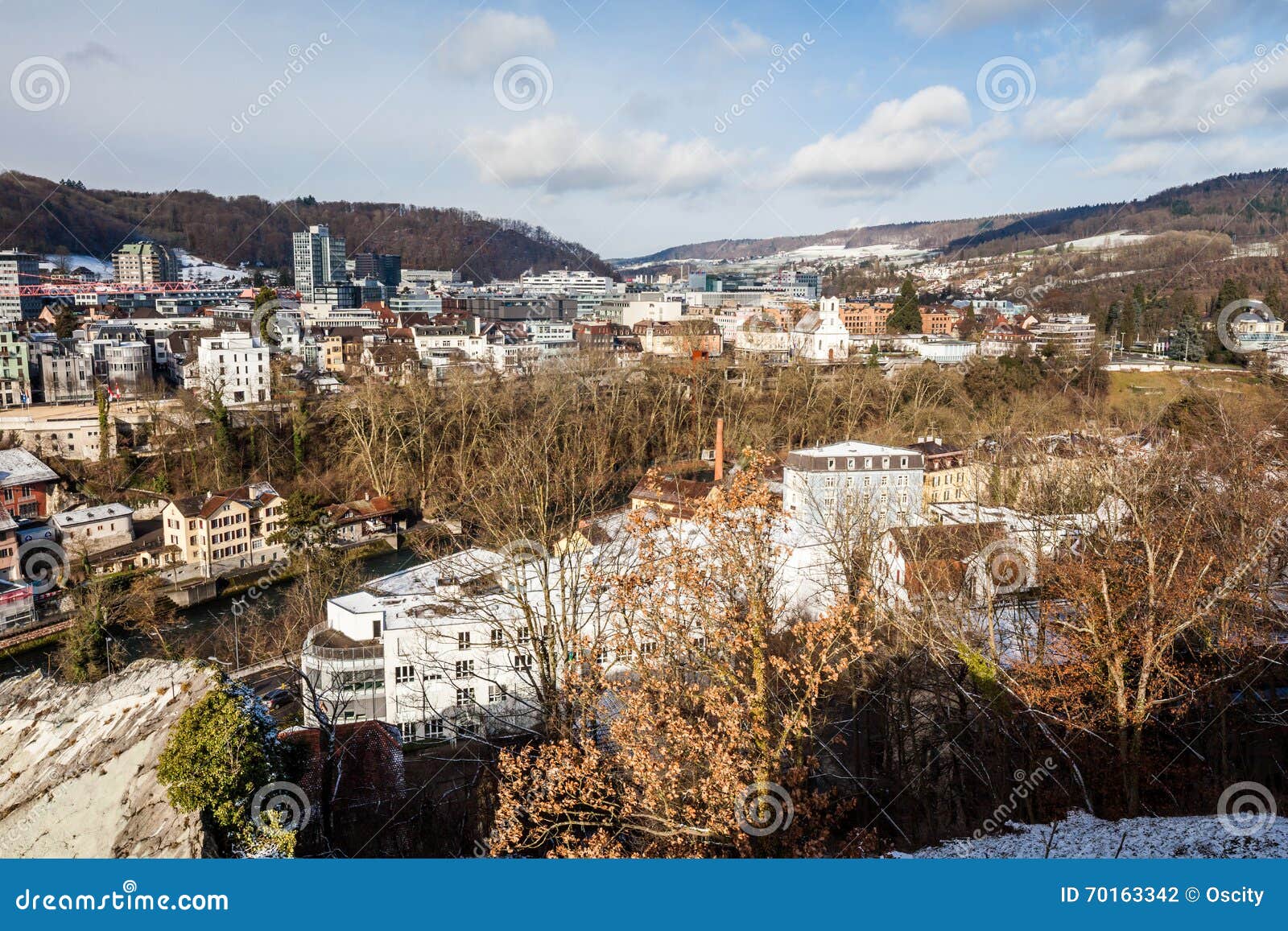 BADEN, ARGOVIE, SUISSE photo stock. Image du chapelle - 70163342