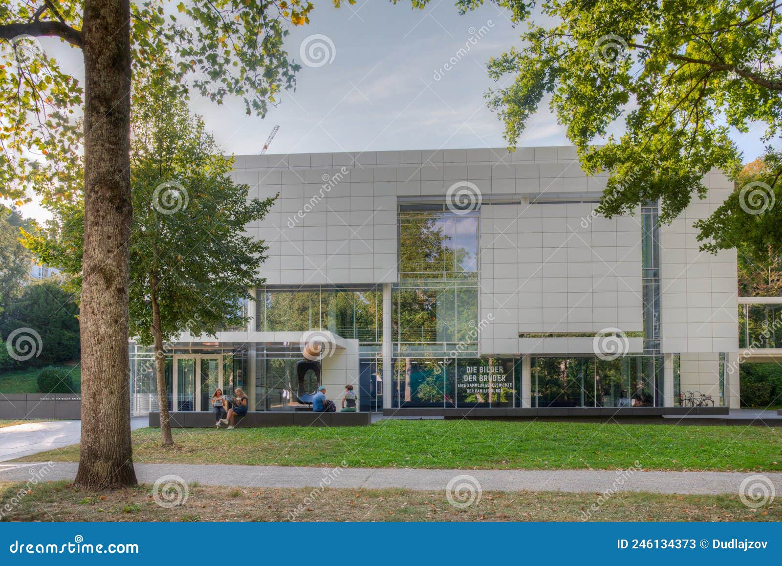 Baden Baden, September 22, 2020: Museum Friedrich Burda in Baden ...