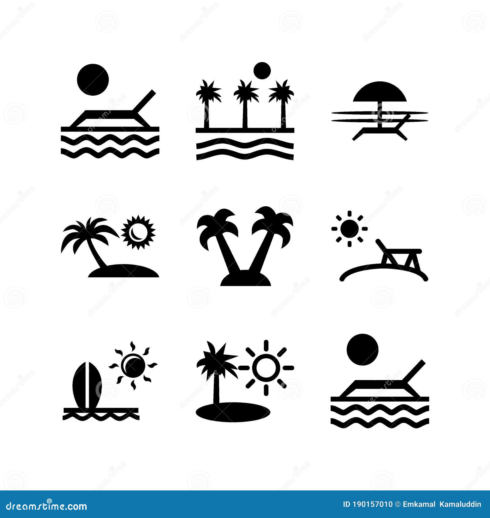 Baden Symbol Oder Logo Isolierte Zeichensymbolvektorillustration Vektor ...