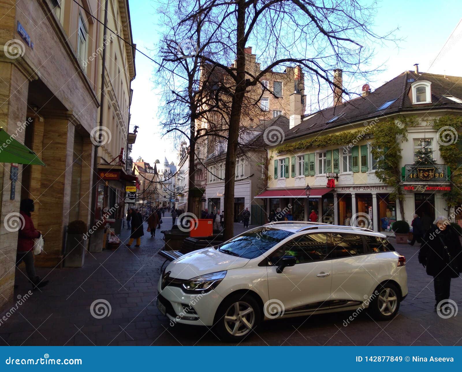 Baden-Baden Urban Landscape Editorial Stock Image - Image of badenbaden ...