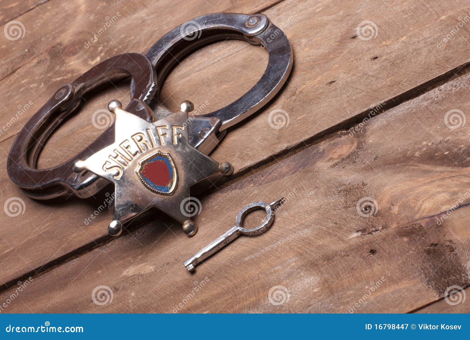 Badge stock image. Image of ornament, handcuffs, western - 16798447