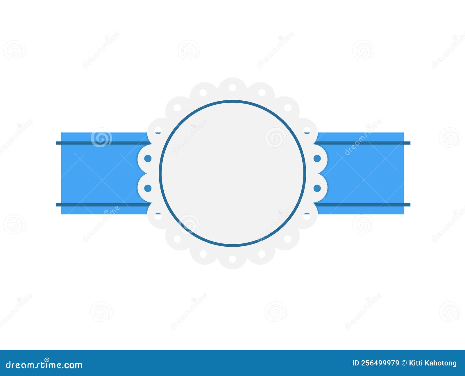 Badge Blank Vector Design Element Stock Illustration - Illustration of ...