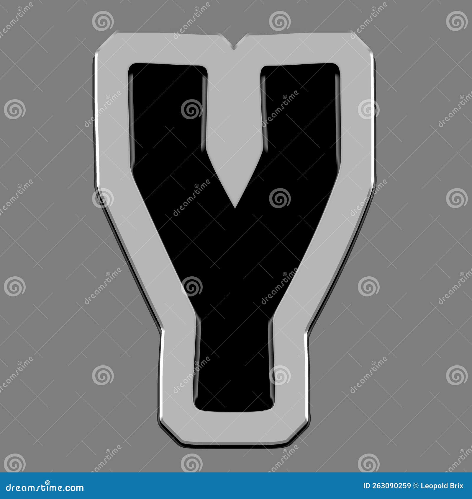 Badge with Capital Letter Y Stock Illustration - Illustration of letter ...