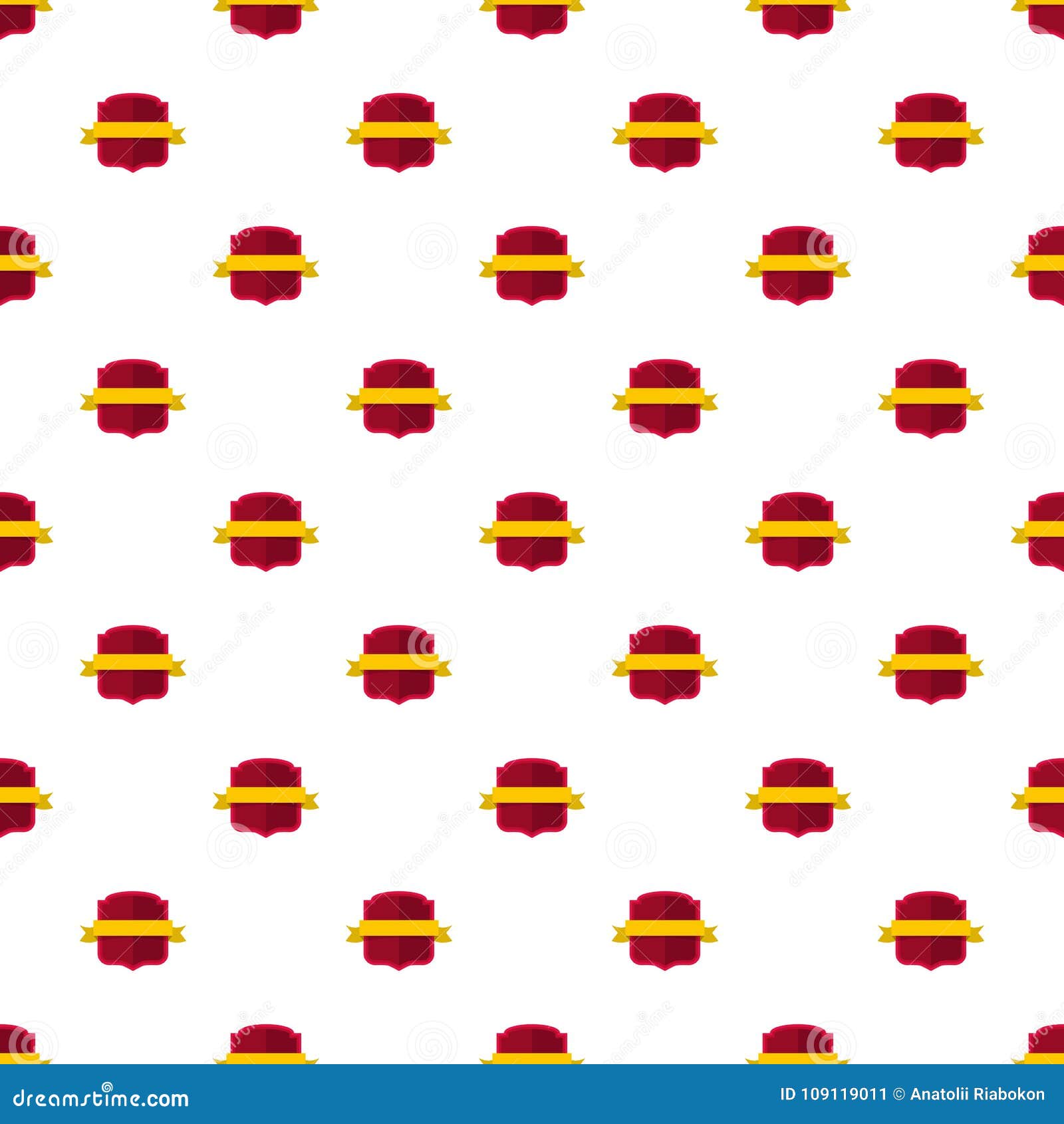 Badge Emblem Pattern Seamless Stock Vector - Illustration of badge ...