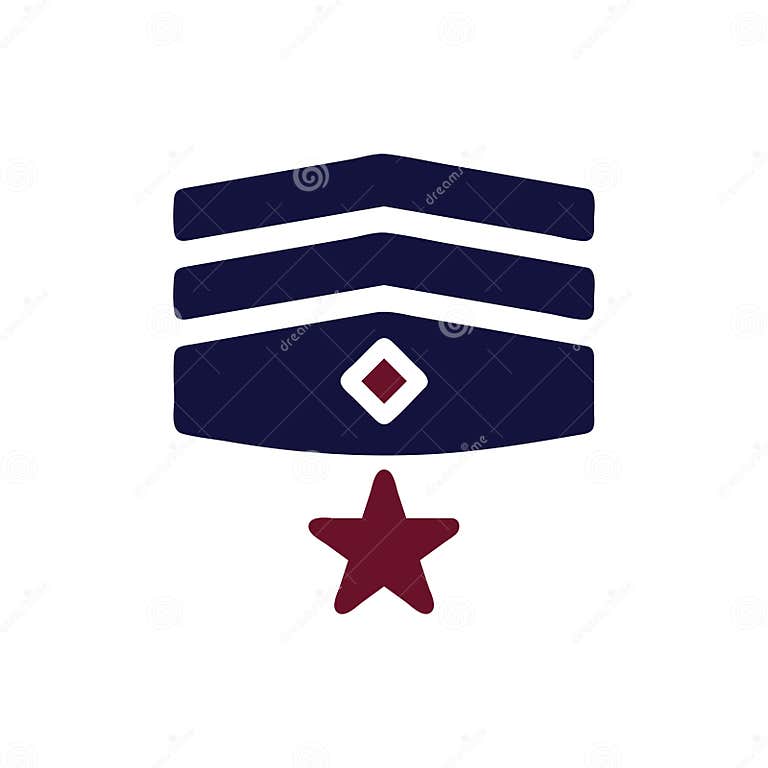 Badge Icon Solid Maroon Navy Colour Military Symbol Perfect.(Multiple ...