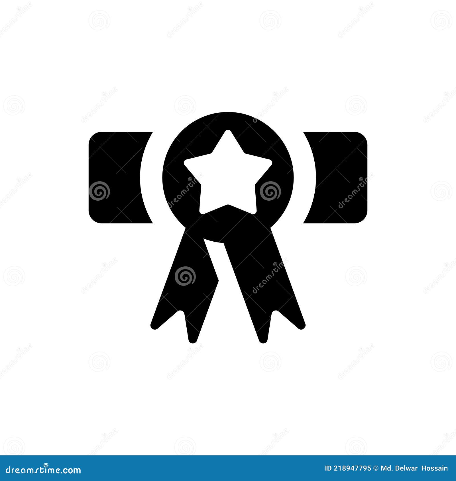 Badge icon stock vector. Illustration of badge, symbol - 218947795