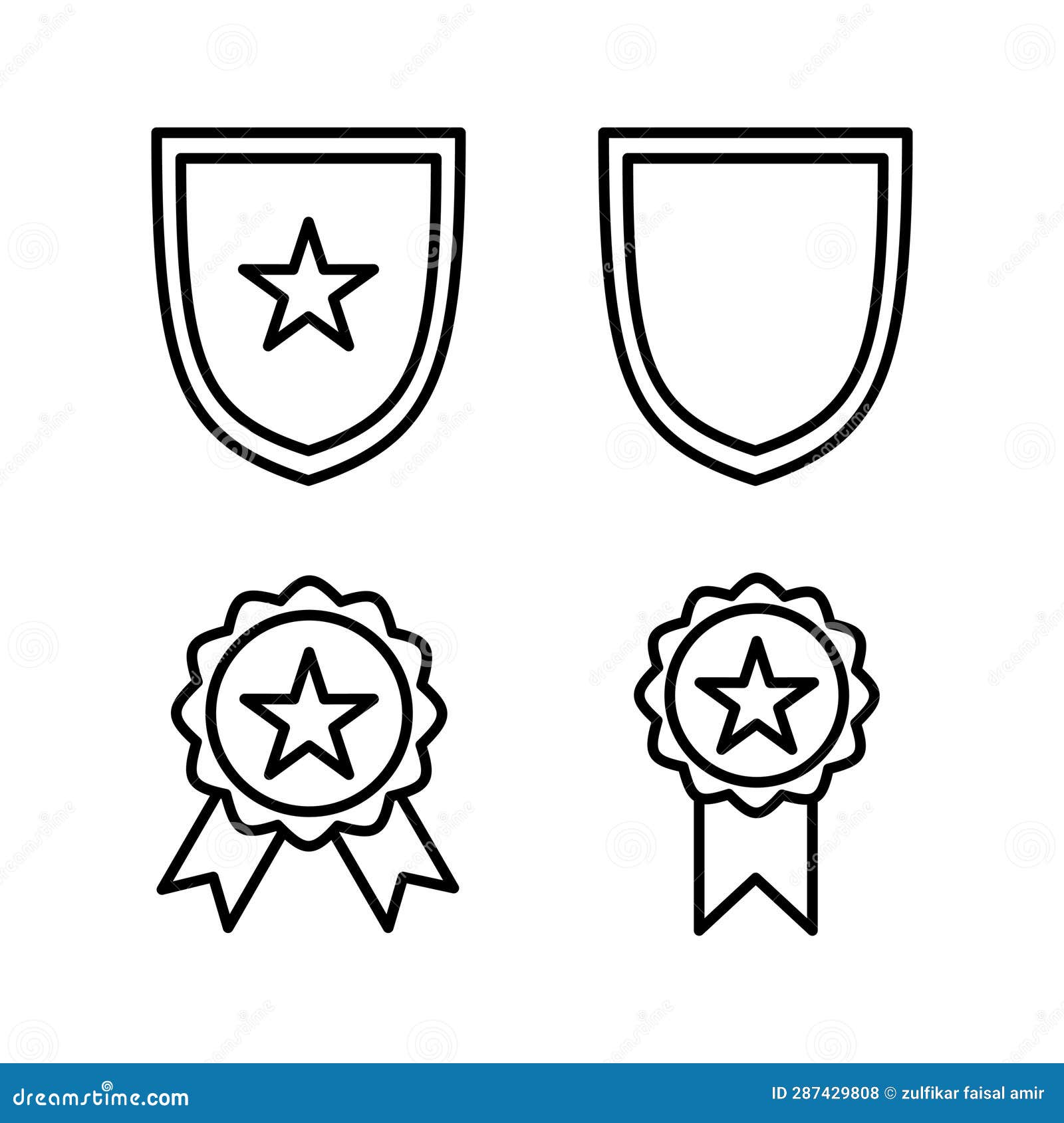 Badge Icon . Badge Label Icon. Stamp Icon Vector Stock Vector ...