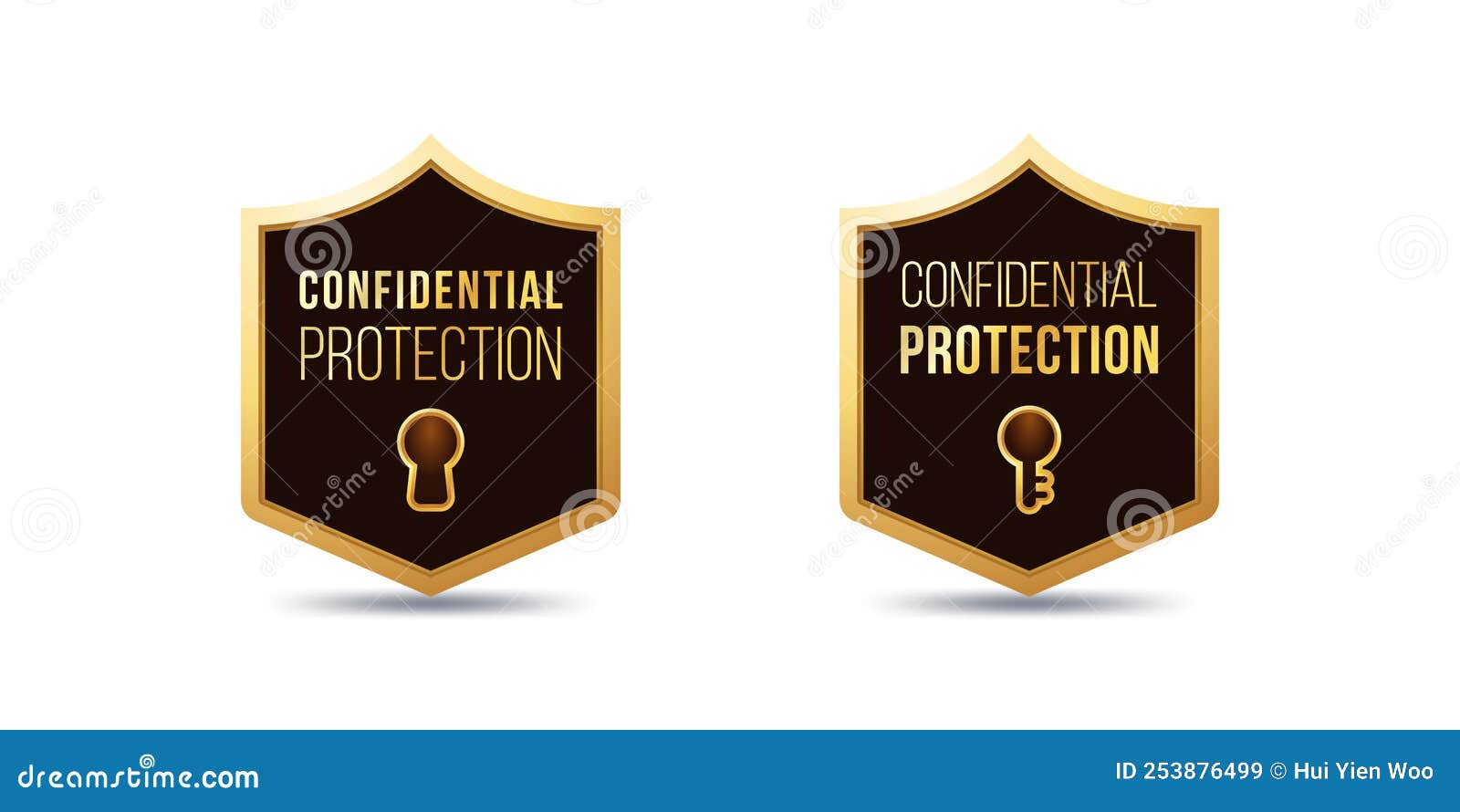 Premium Quality Confidential Protection Secret Privacy Data. Shield ...