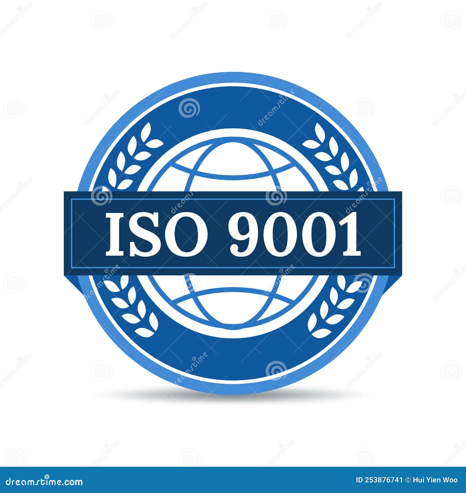 ISO International Standard Organization 9001 Business Style Brand Logo ...