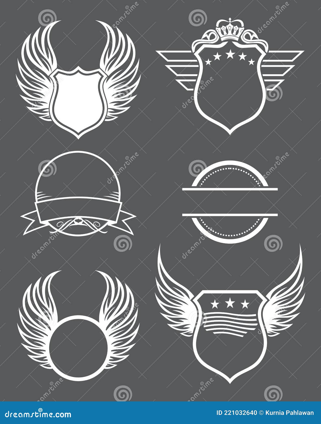 Badge Logo , Emblem Logo Vector Stock Vector - Illustration of vintage ...