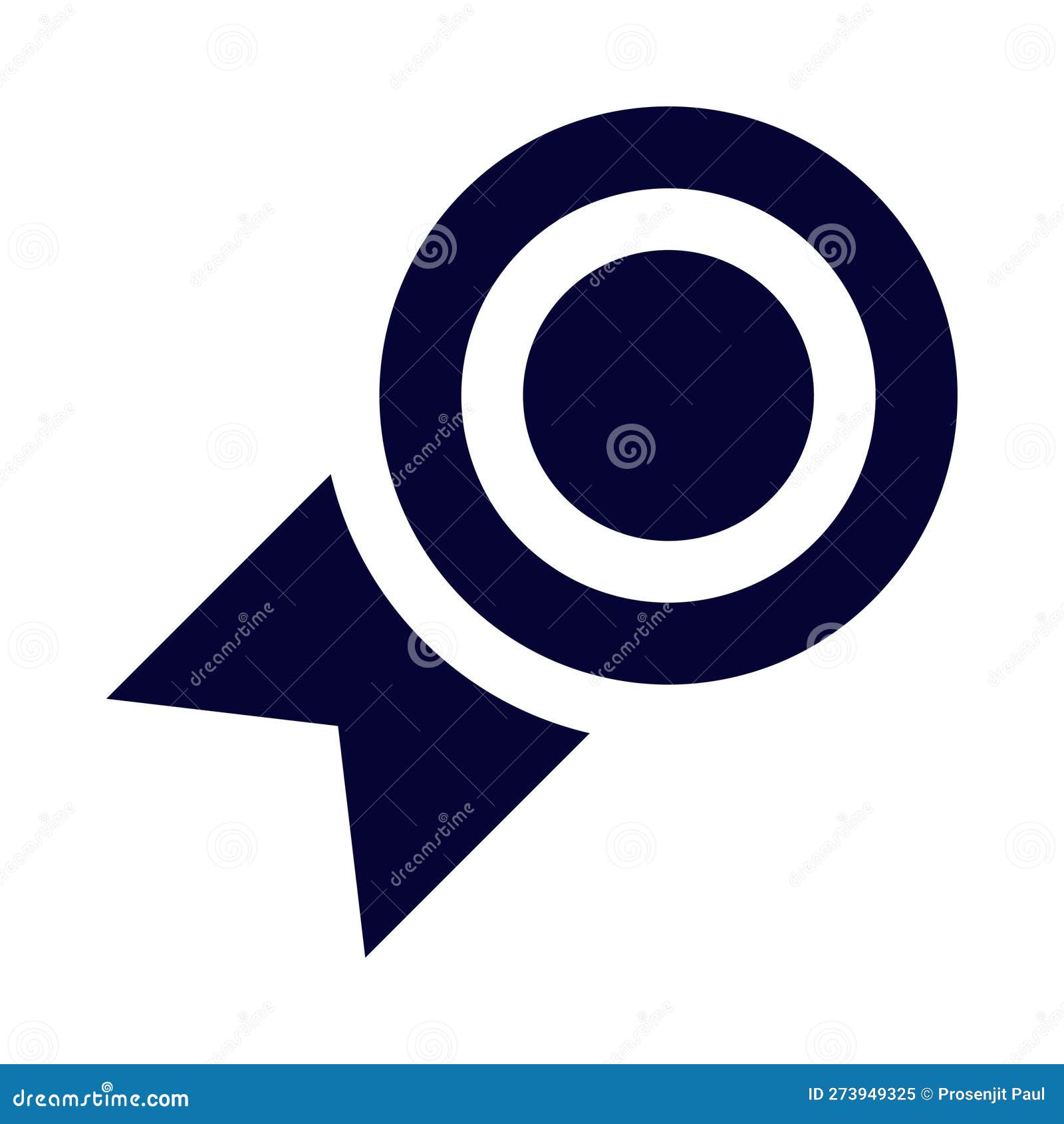 Badge, Ribbon, Round, Badge Icon Stock Vector - Illustration of winner ...