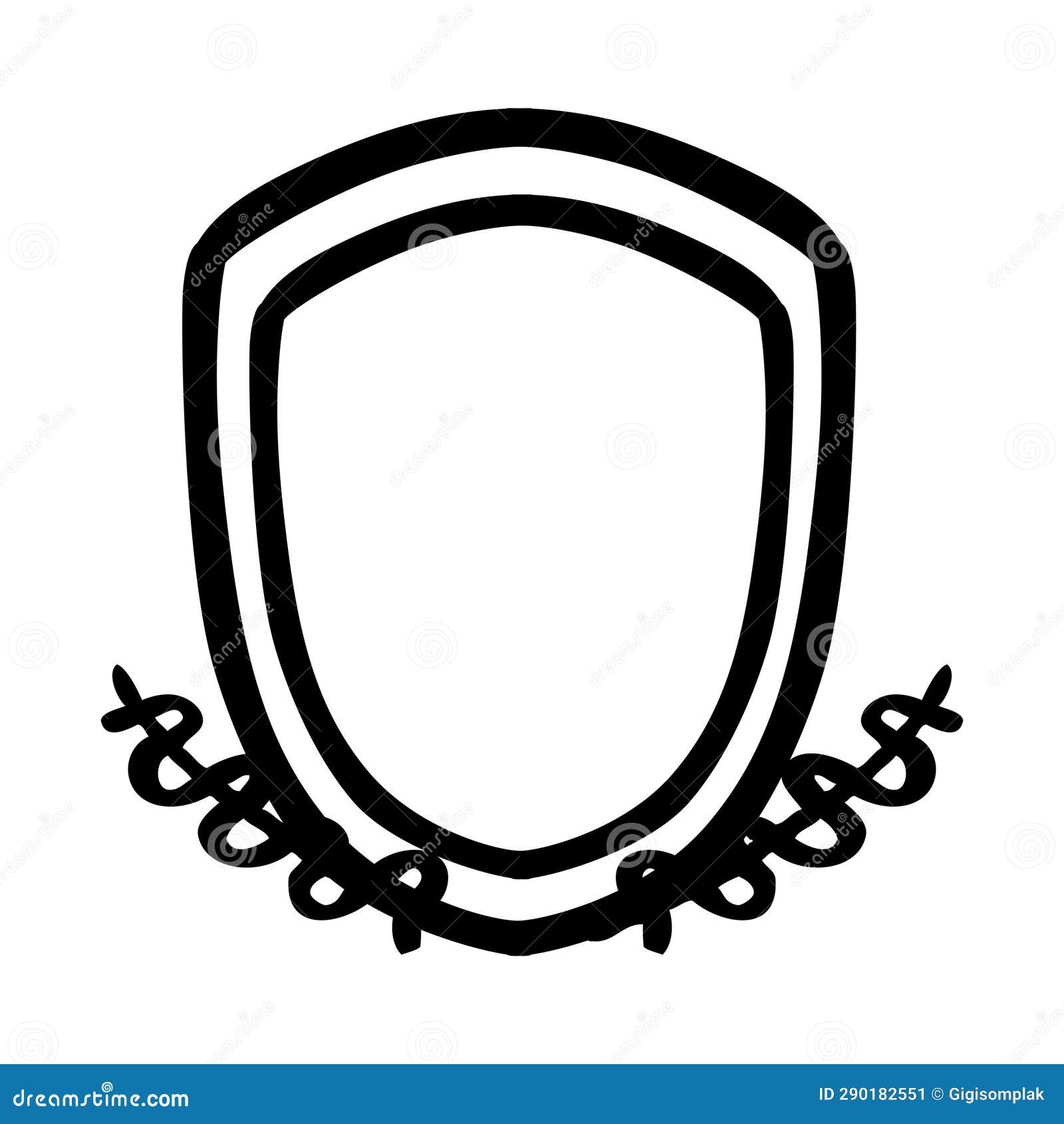 Simple Vector Doodle Hand Draw Sketch, Badge Stock Vector ...