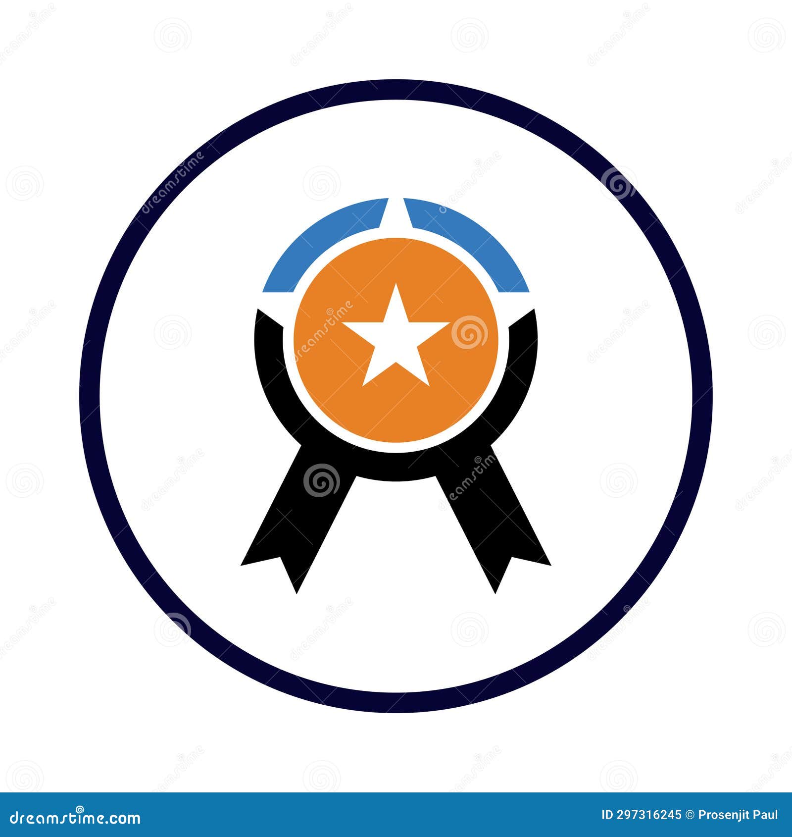 Badge, Star, Reward, Star Badge Icon Stock Vector - Illustration of ...