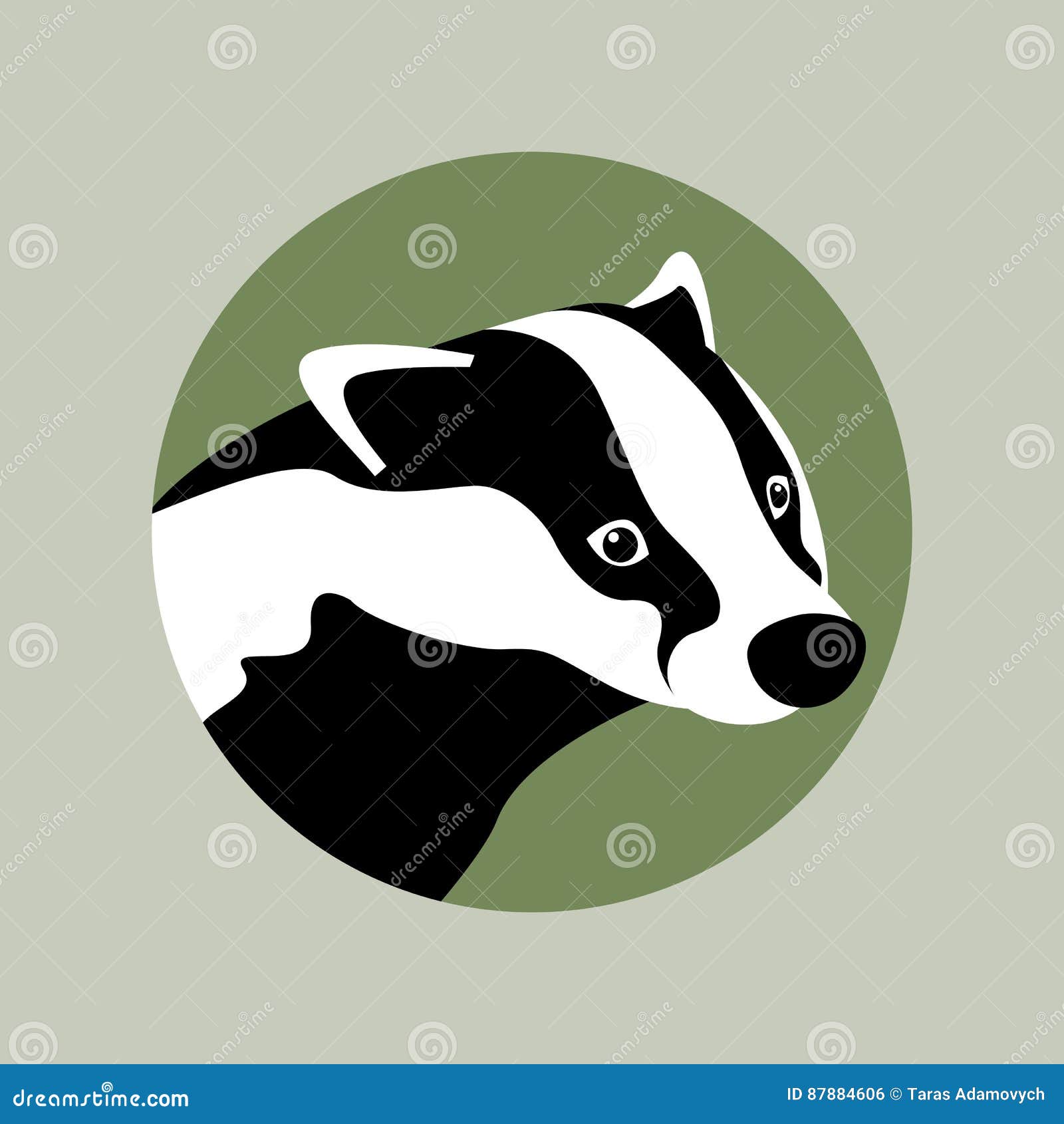 Flat Badger Stock Illustrations – 678 Flat Badger Stock Illustrations ...