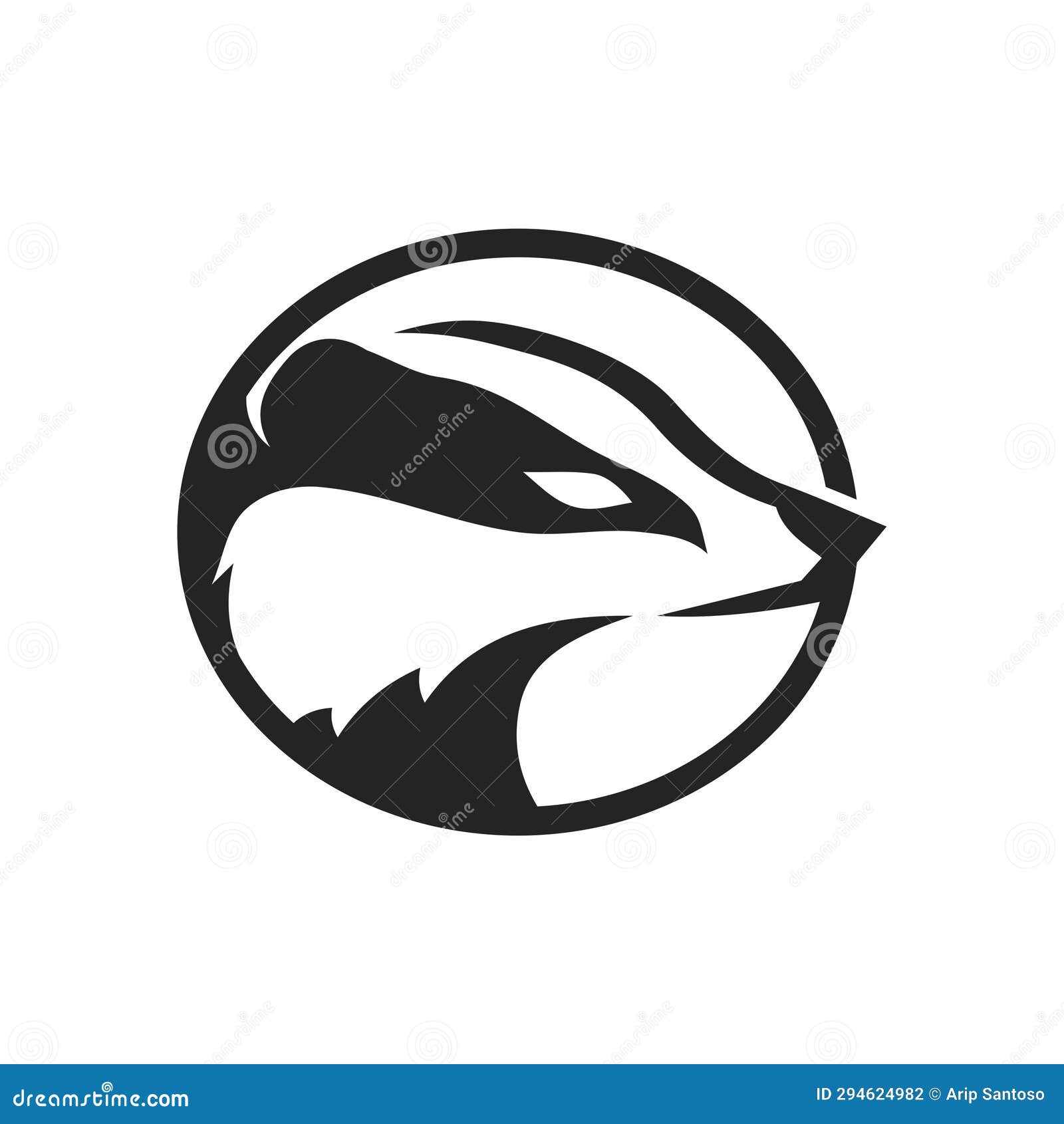 Badger Logo Template Isolated. Brand Identity. Icon Abstract Vector ...