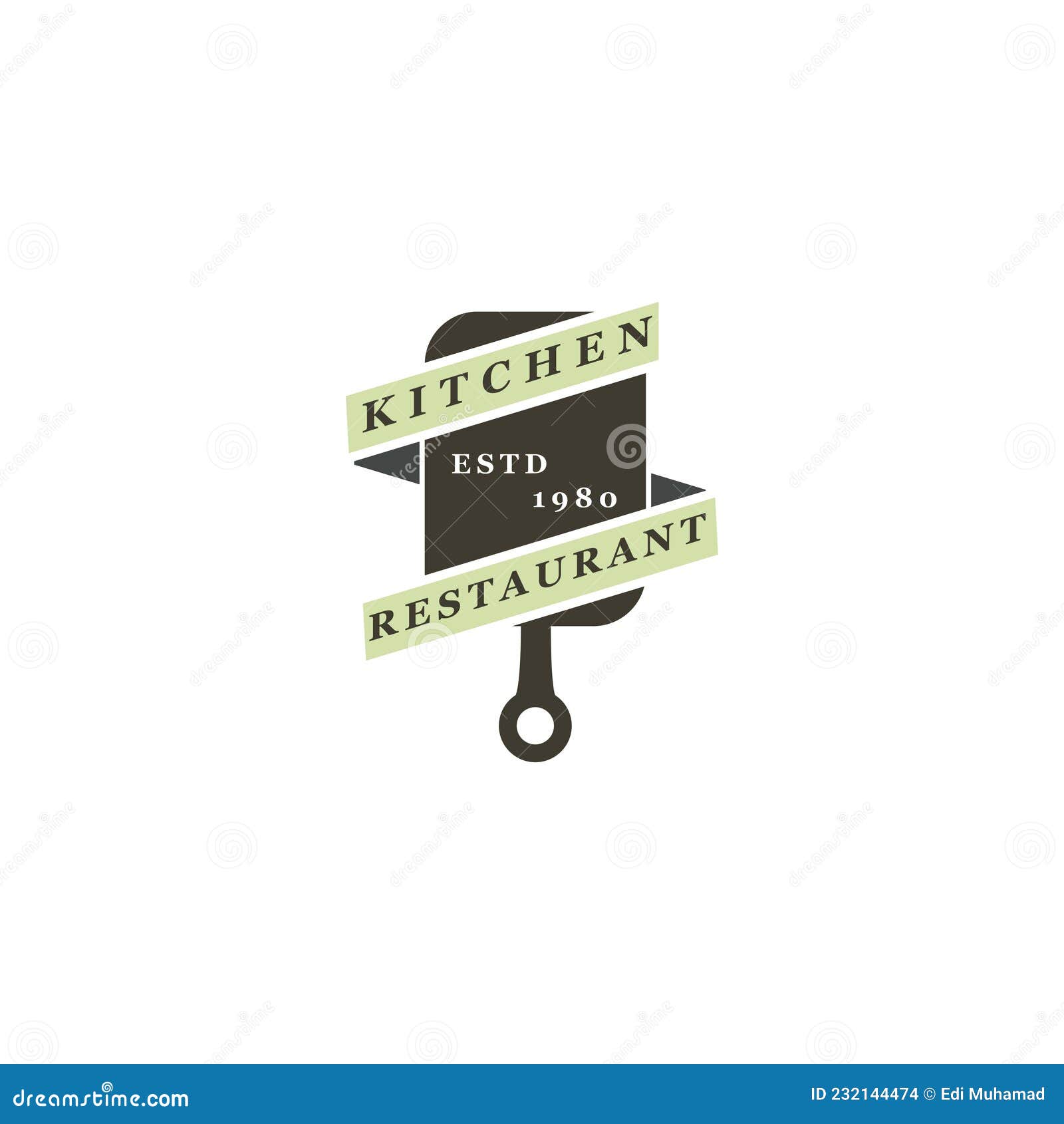 Badges Kitchen Logo stock vector. Illustration of class - 232144474