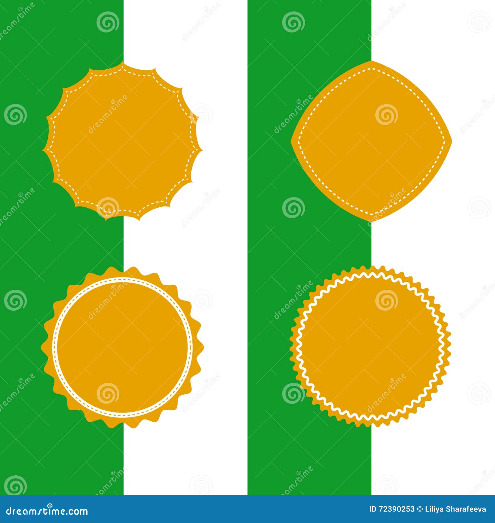 Badges stock vector. Illustration of sticker, graphic - 72390253
