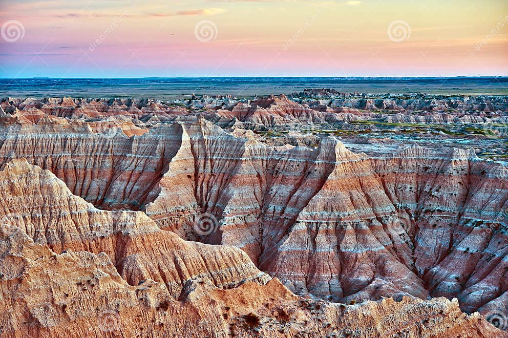 Badlands stock photo. Image of lands, formations, butte - 27875872