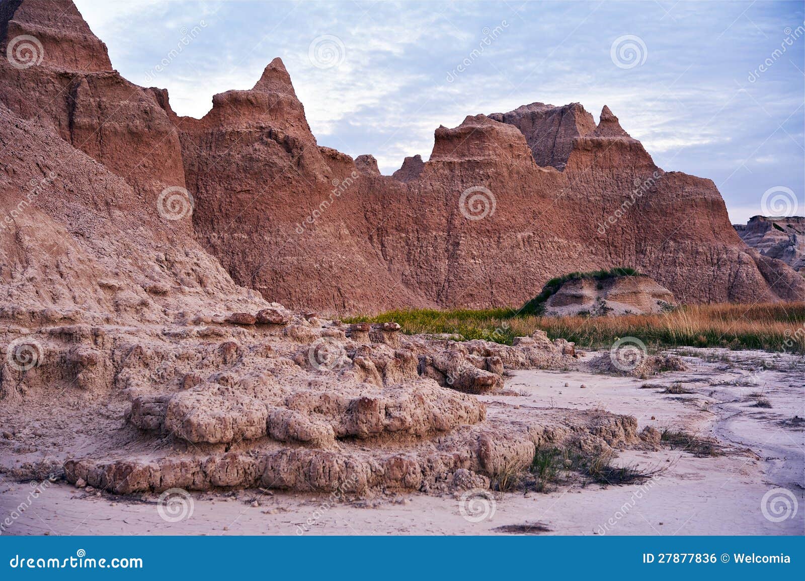 The Badlands stock photo. Image of natural, meadow, place - 27877836