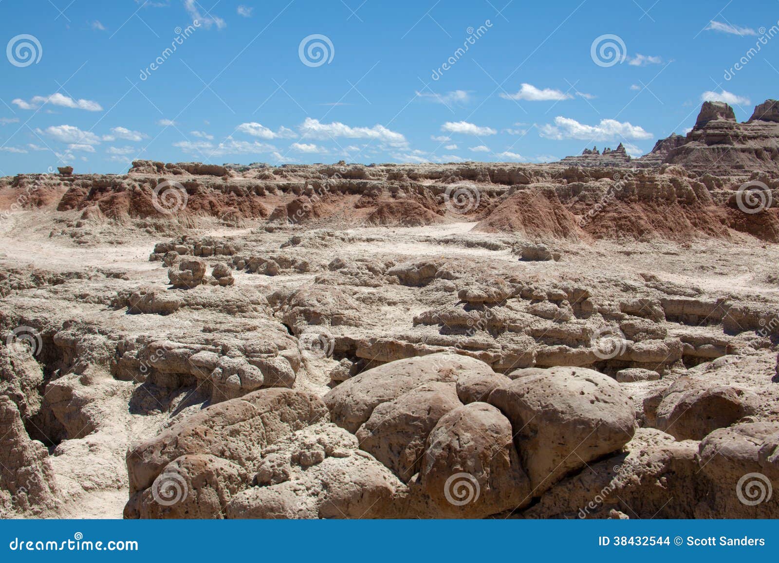 The Badlands stock photo. Image of landscape, rock, south - 38432544