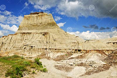 Badlands in Alberta, Canada Stock Image - Image of natural, landscape ...