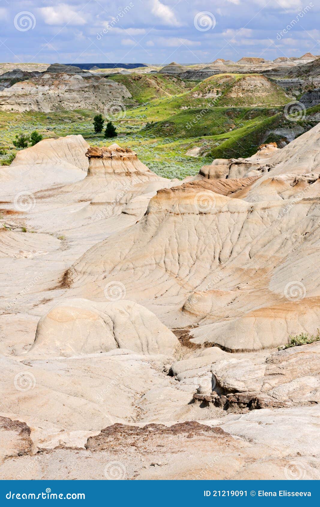Badlands in Alberta, Canada Stock Image - Image of drumheller, rock ...