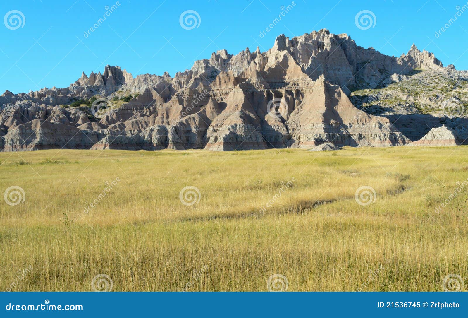 Badlands castle formation stock image. Image of prairie - 21536745