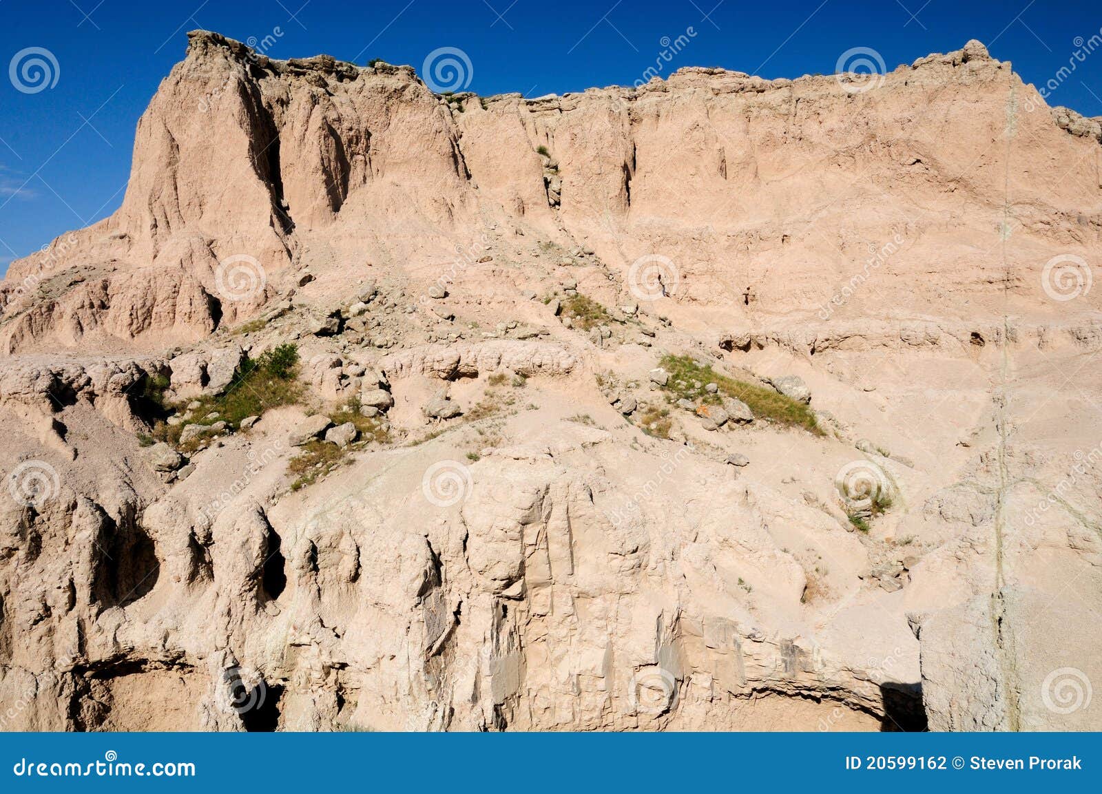 Badlands Escarpment stock photo. Image of desert, park - 20599162
