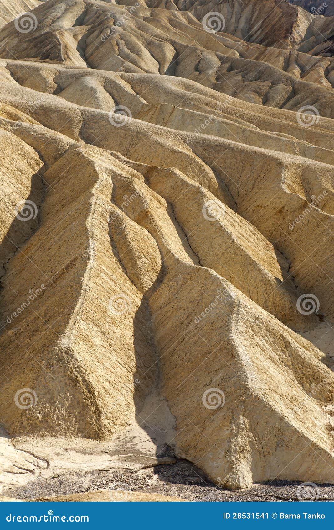 Badlands Geological Formations Stock Image - Image of california ...