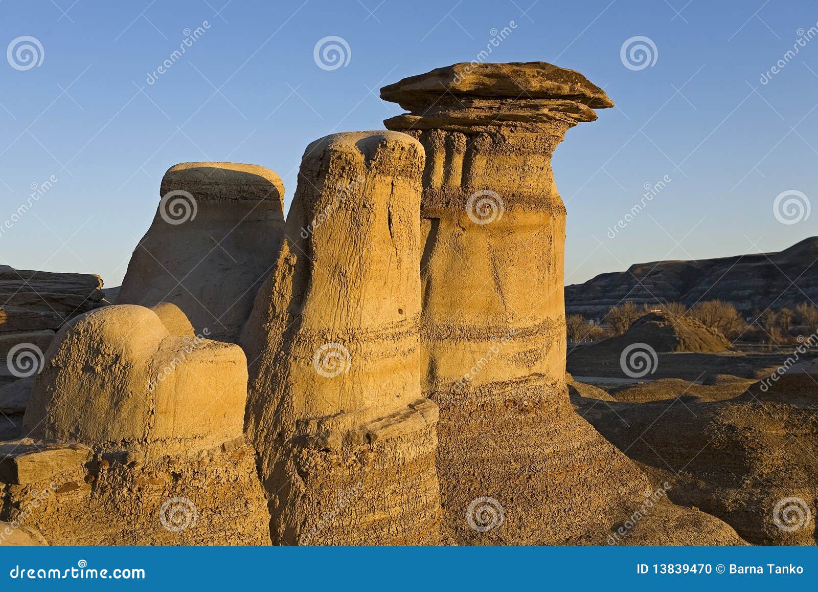 Badlands Geological Rock Formation Stock Photo - Image of formation ...
