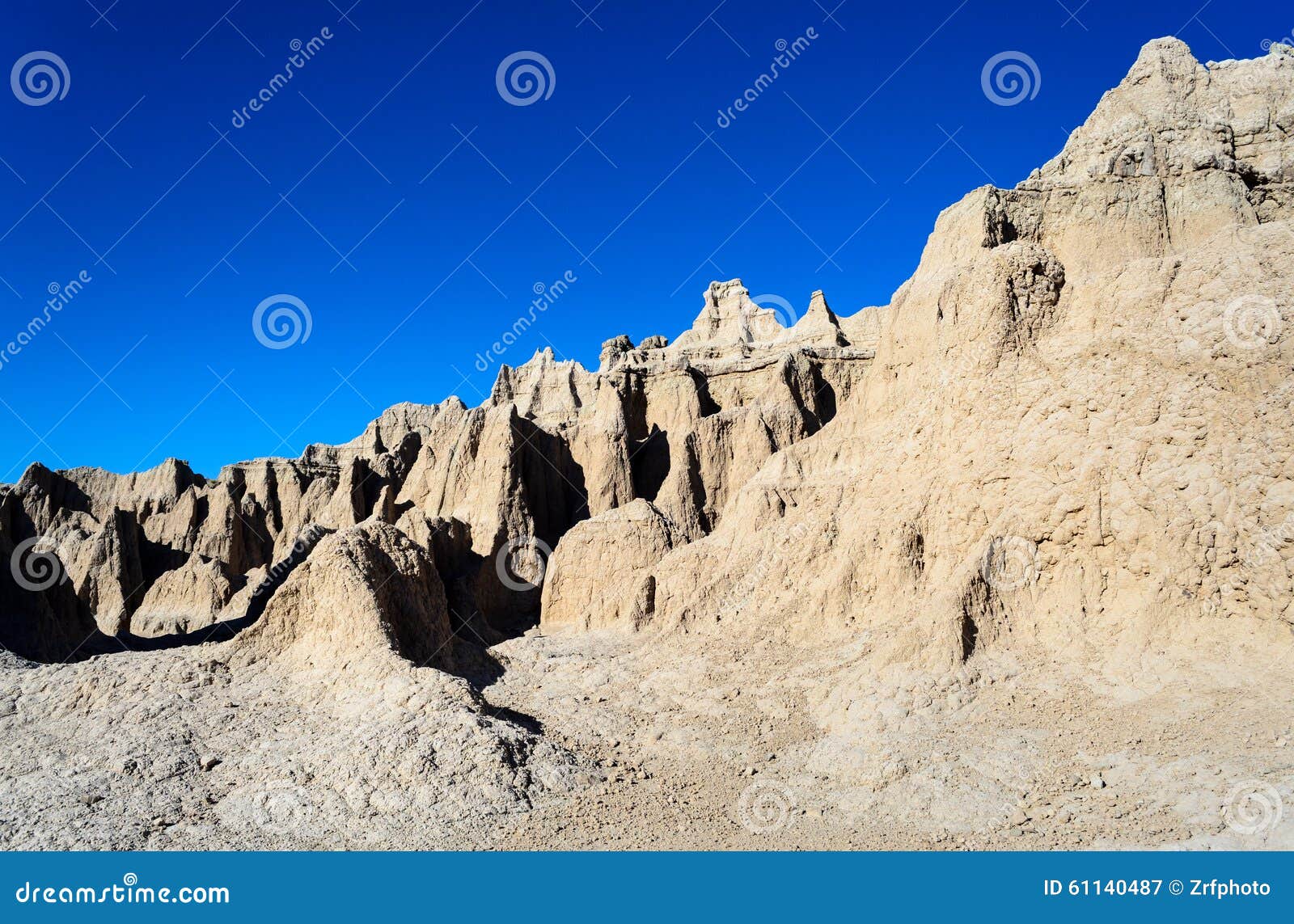 Badlands National Park stock image. Image of lakota, pinnacles - 61140487