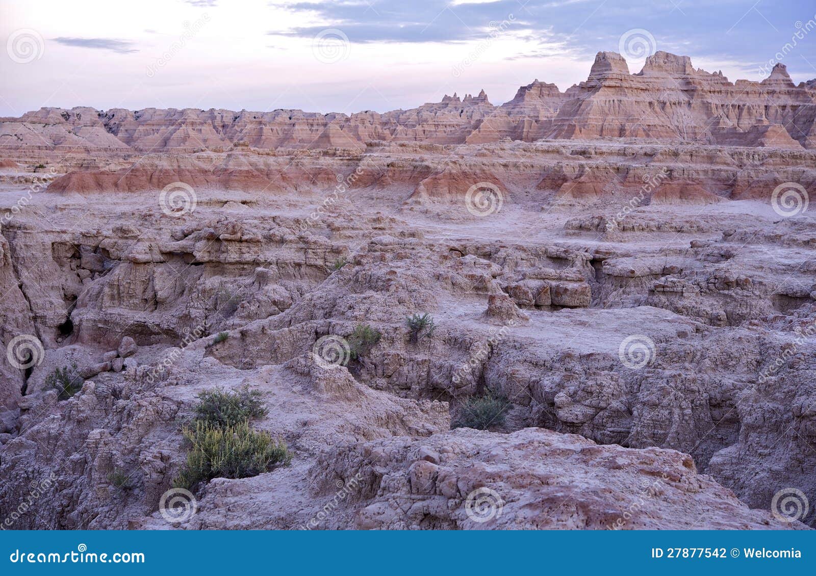 Badlands Nature Wonder stock photo. Image of butted, fossils - 27877542
