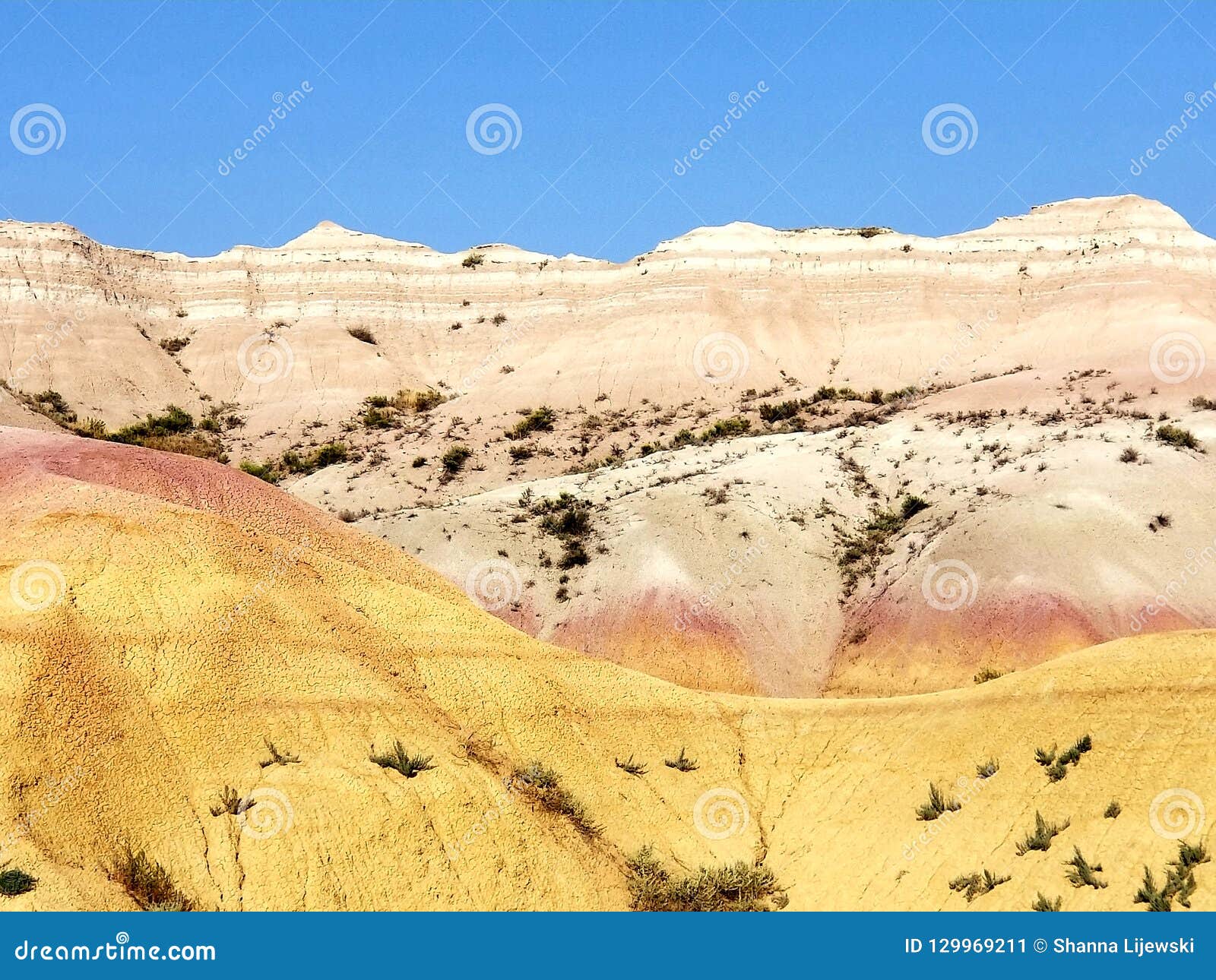 Badlands South Dakota stock image. Image of colors, badlands - 129969211