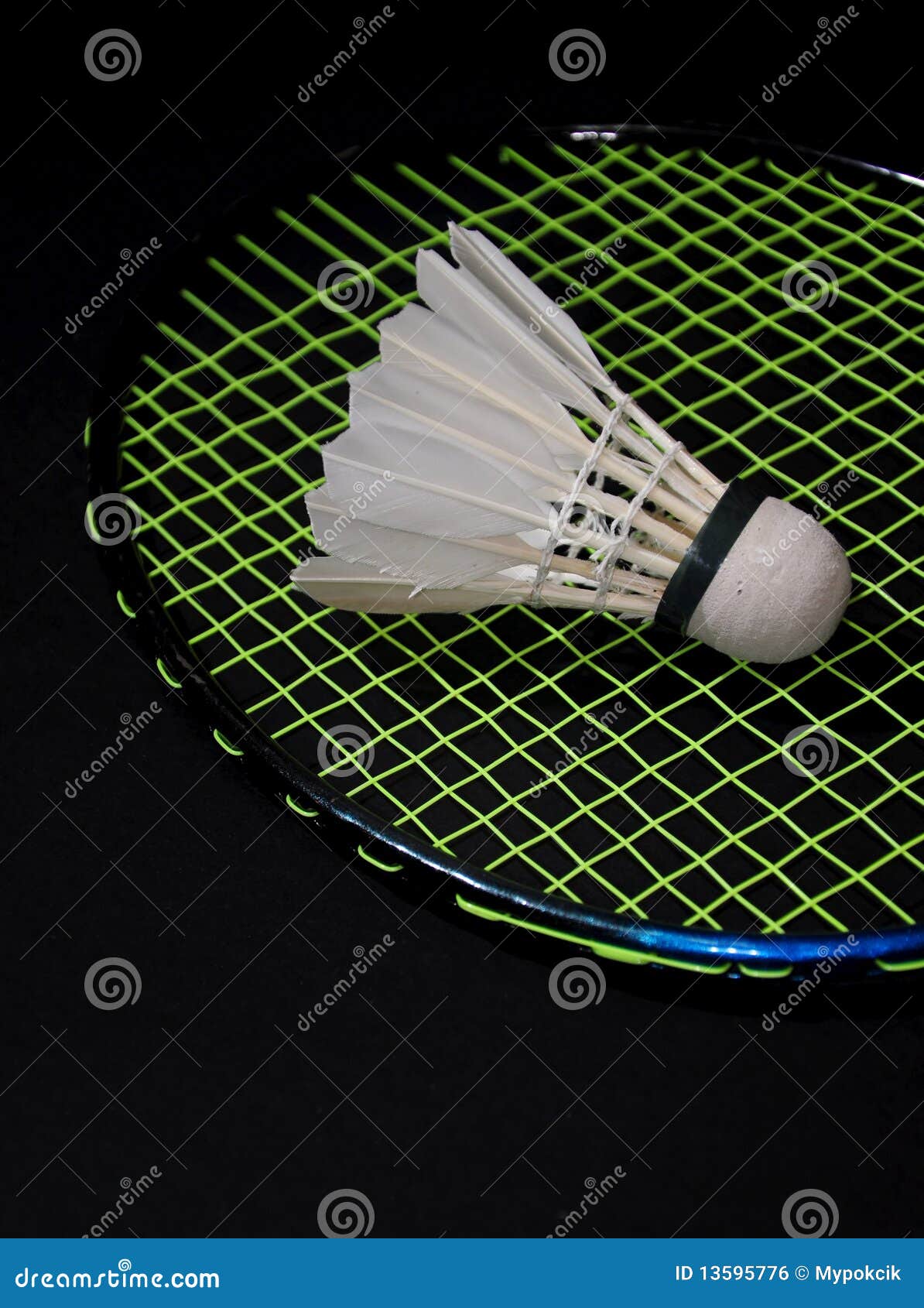 Badminton stock photo. Image of shuttle, racket, match - 13595776