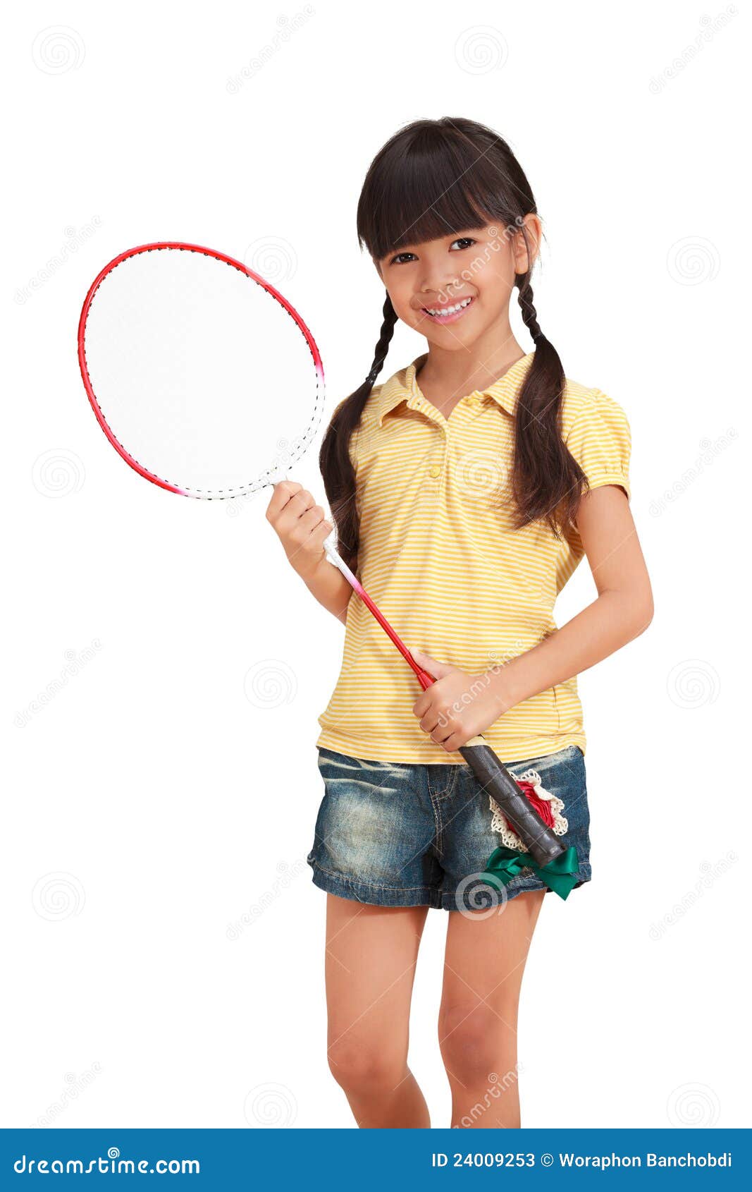 Badminton stock image. Image of daughter, badminton, fitness - 24009253
