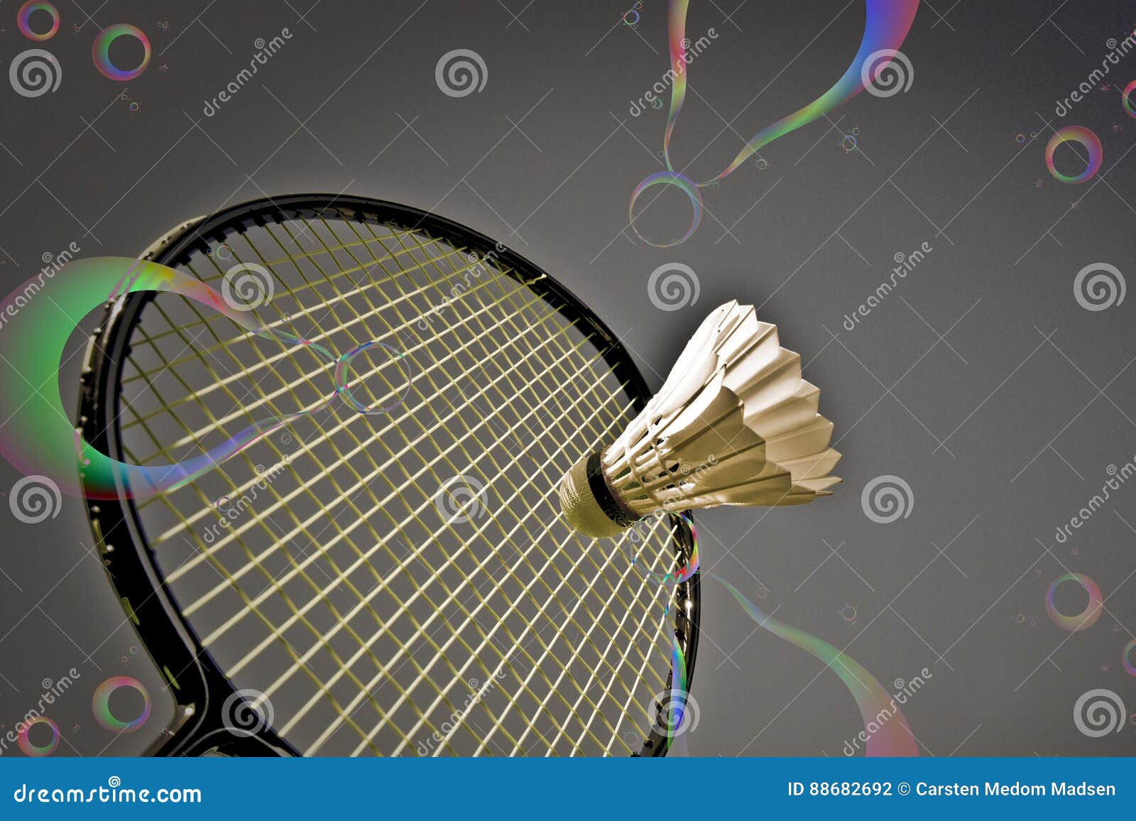 Badminton Abstract stock illustration. Illustration of action - 88682692