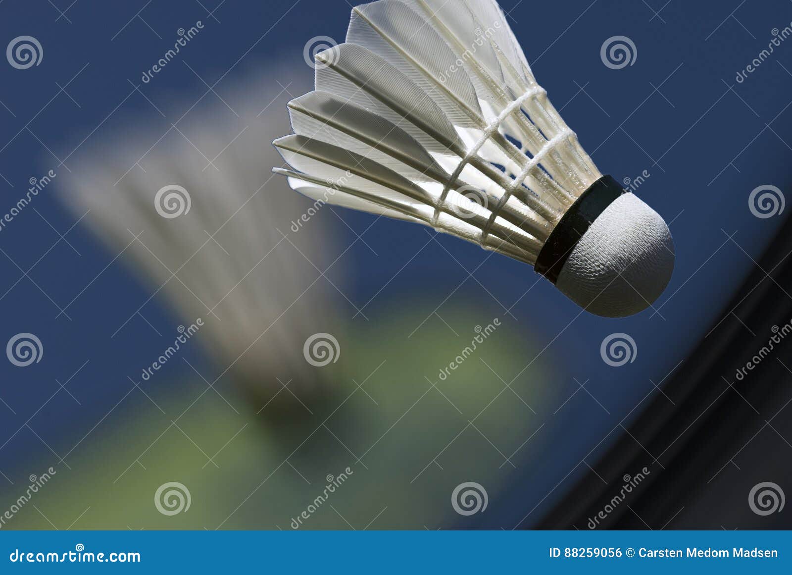 Badminton action stock photo. Image of blue, activity - 88259056
