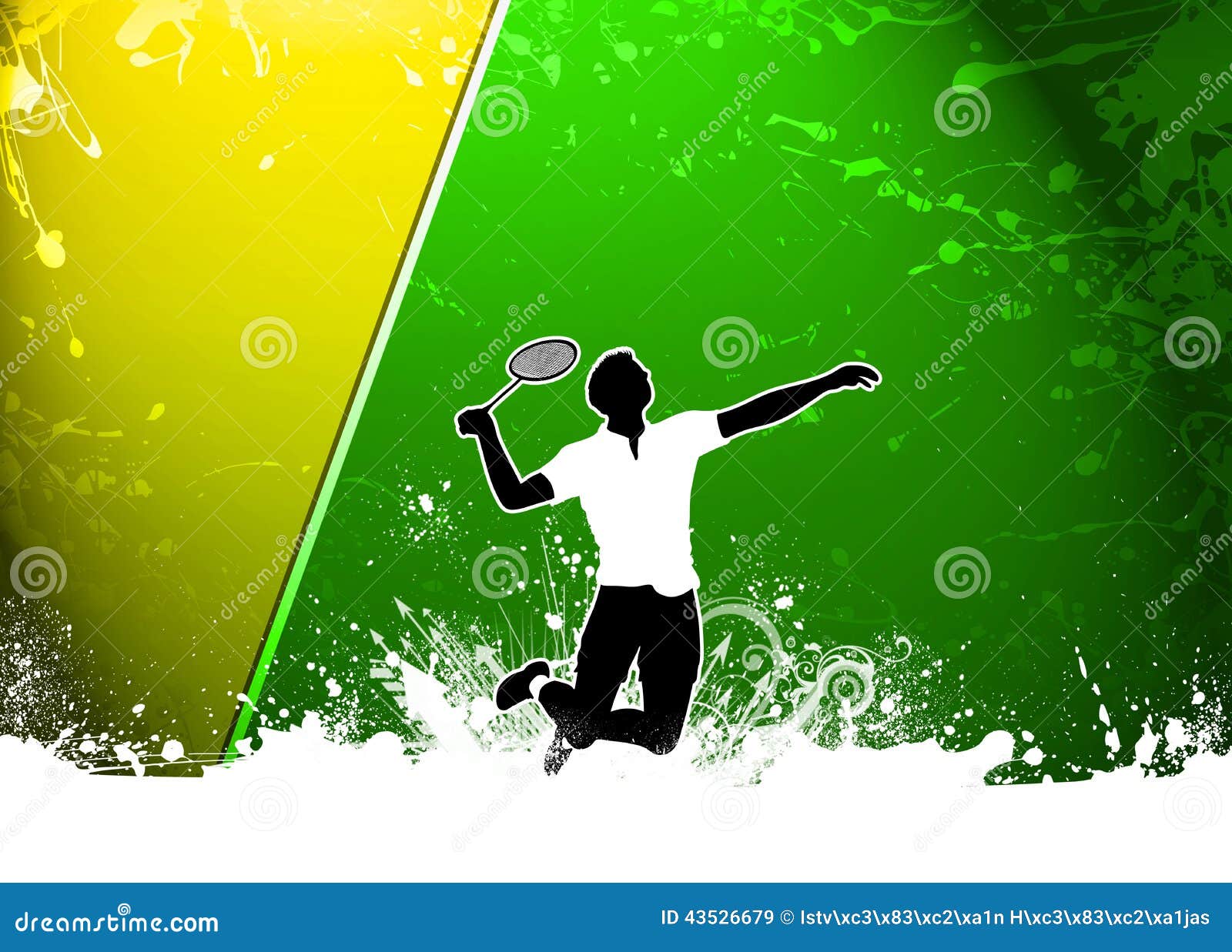 Badminton background stock illustration. Illustration of invitation ...