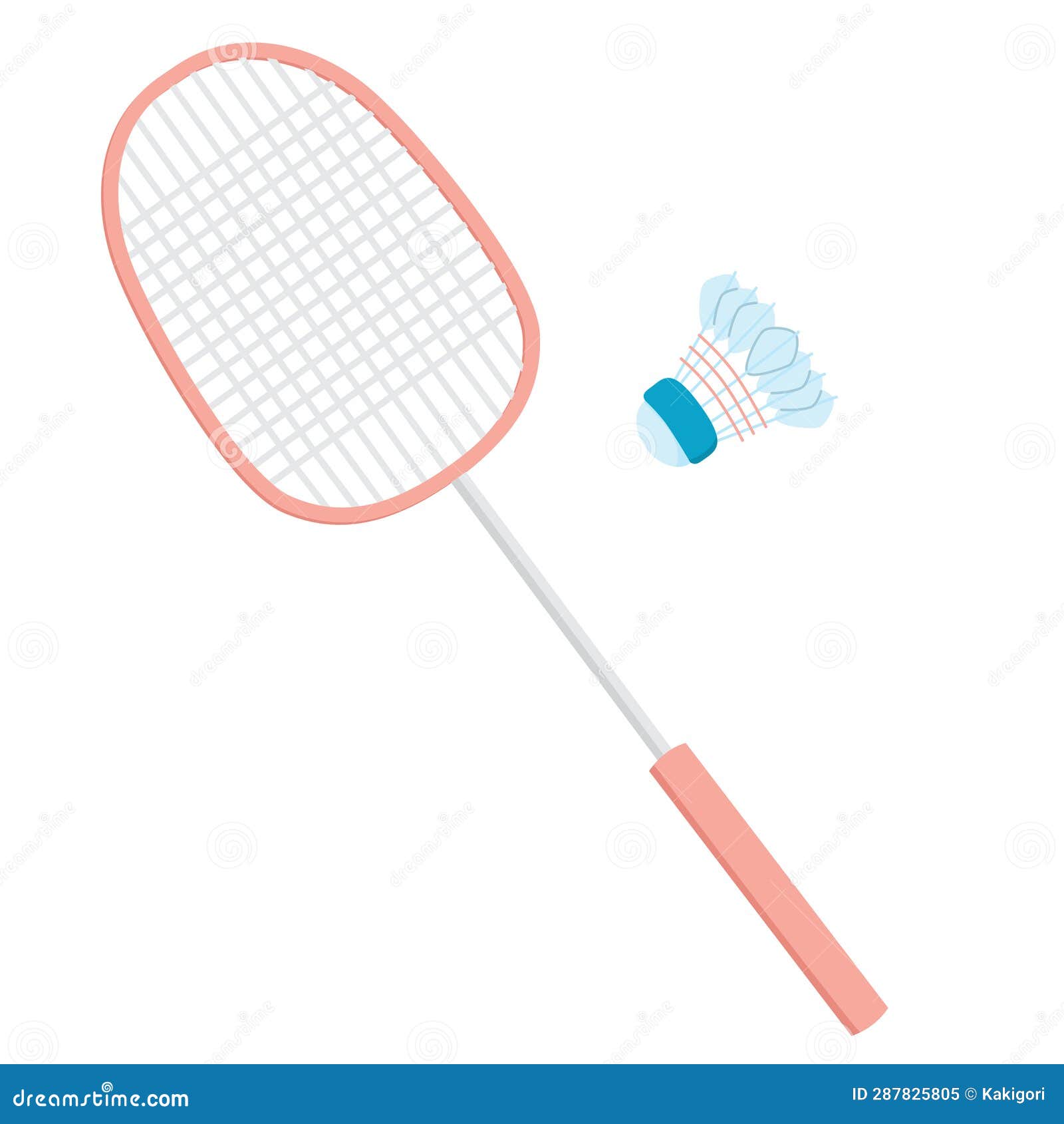 Badminton Ball and Racket Icon Symbol Stock Vector - Illustration of ...