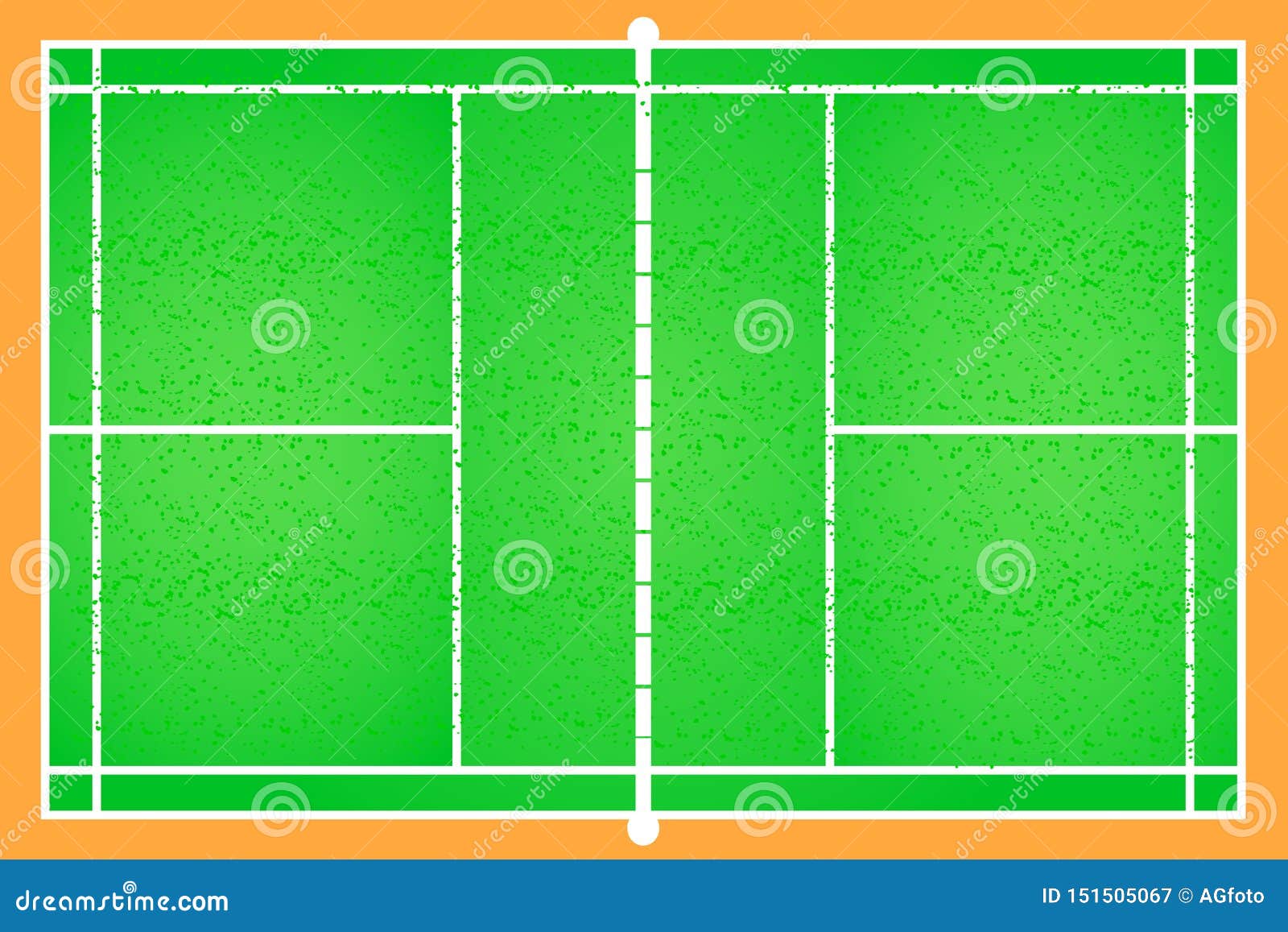Badminton court vector stock vector. Illustration of lawn - 151505067