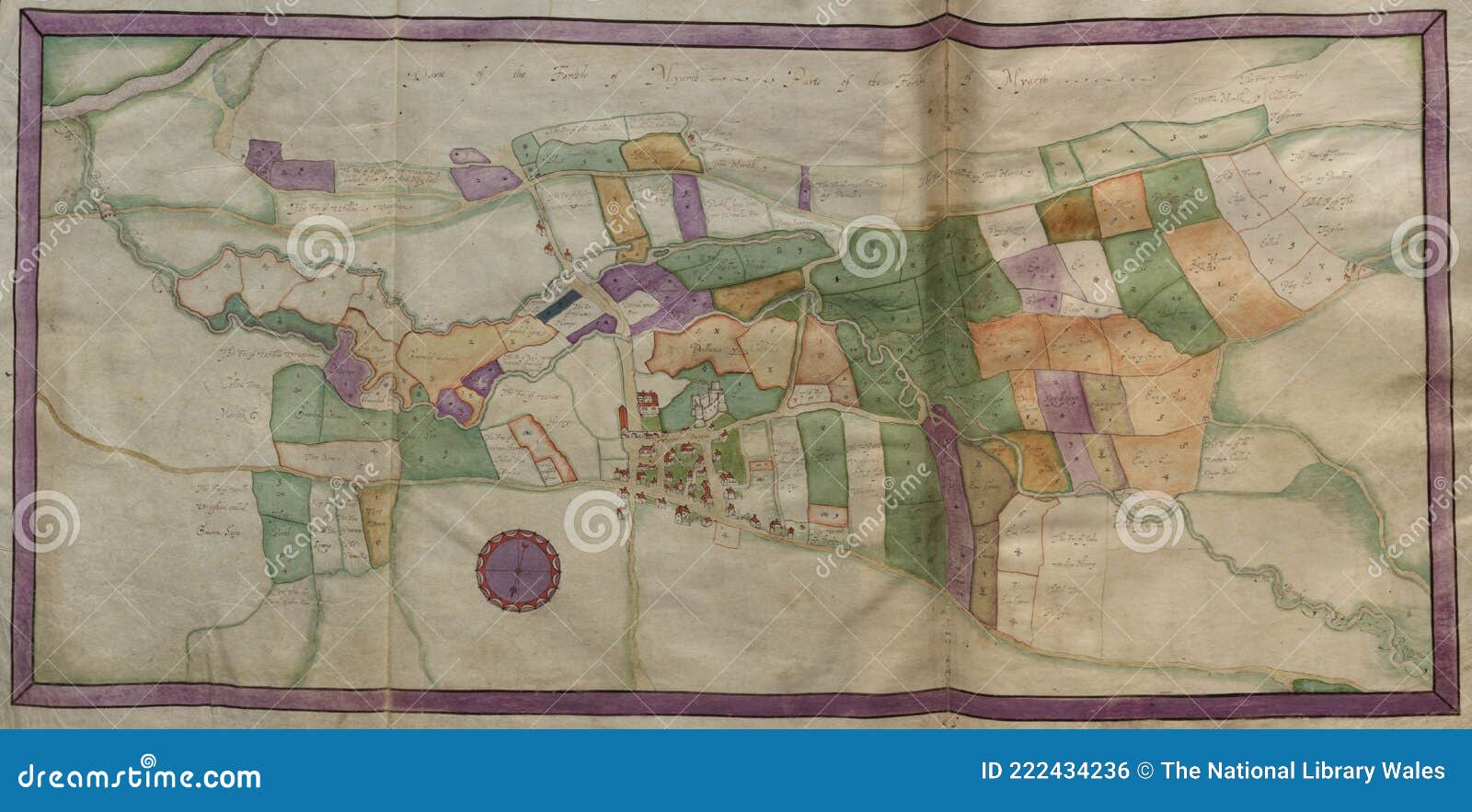 Badminton Estate Map Volume - Tretwr Picture. Image: 222434236