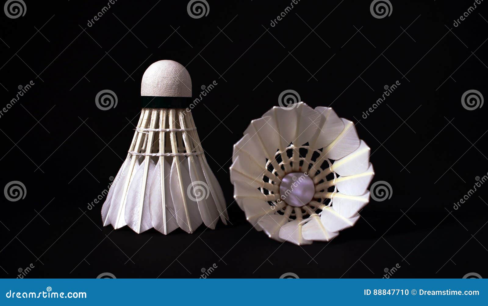 Badminton feather shuttles stock photo. Image of excitement - 88847710