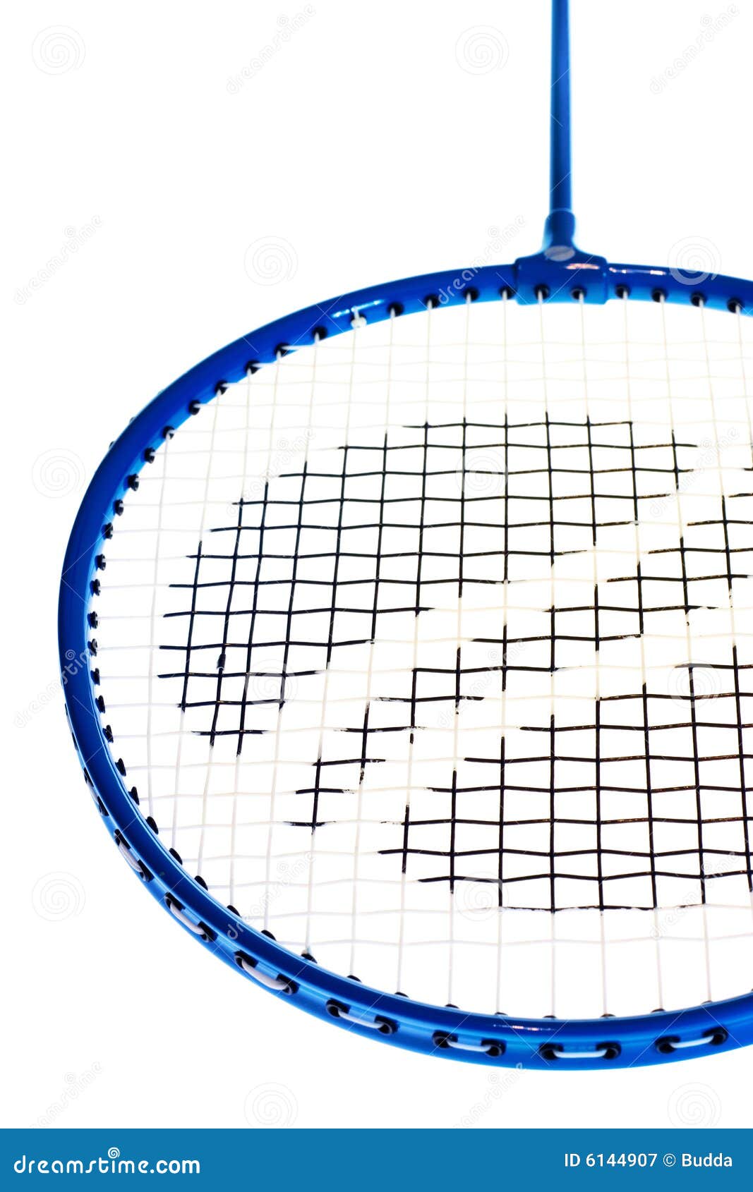 Badminton racket closeup stock image. Image of standing - 6144907